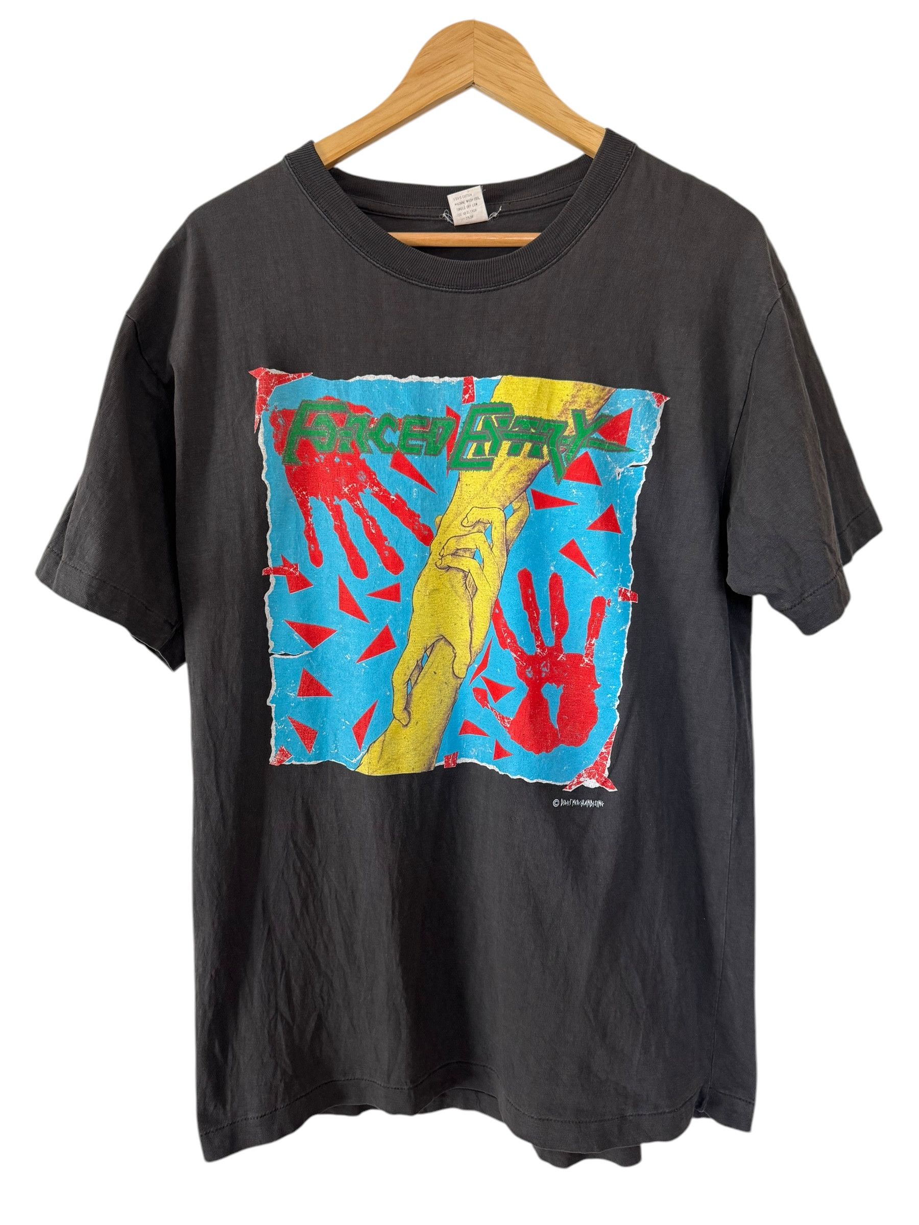 Band Tees × Vintage Vintage 90s Forced Entry "As Above So Below" Band ...