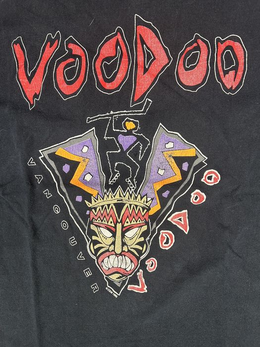 Vintage Crazy Rare Vintage 90s Vancouver Voodoo Graphic Tee Shirt | Grailed