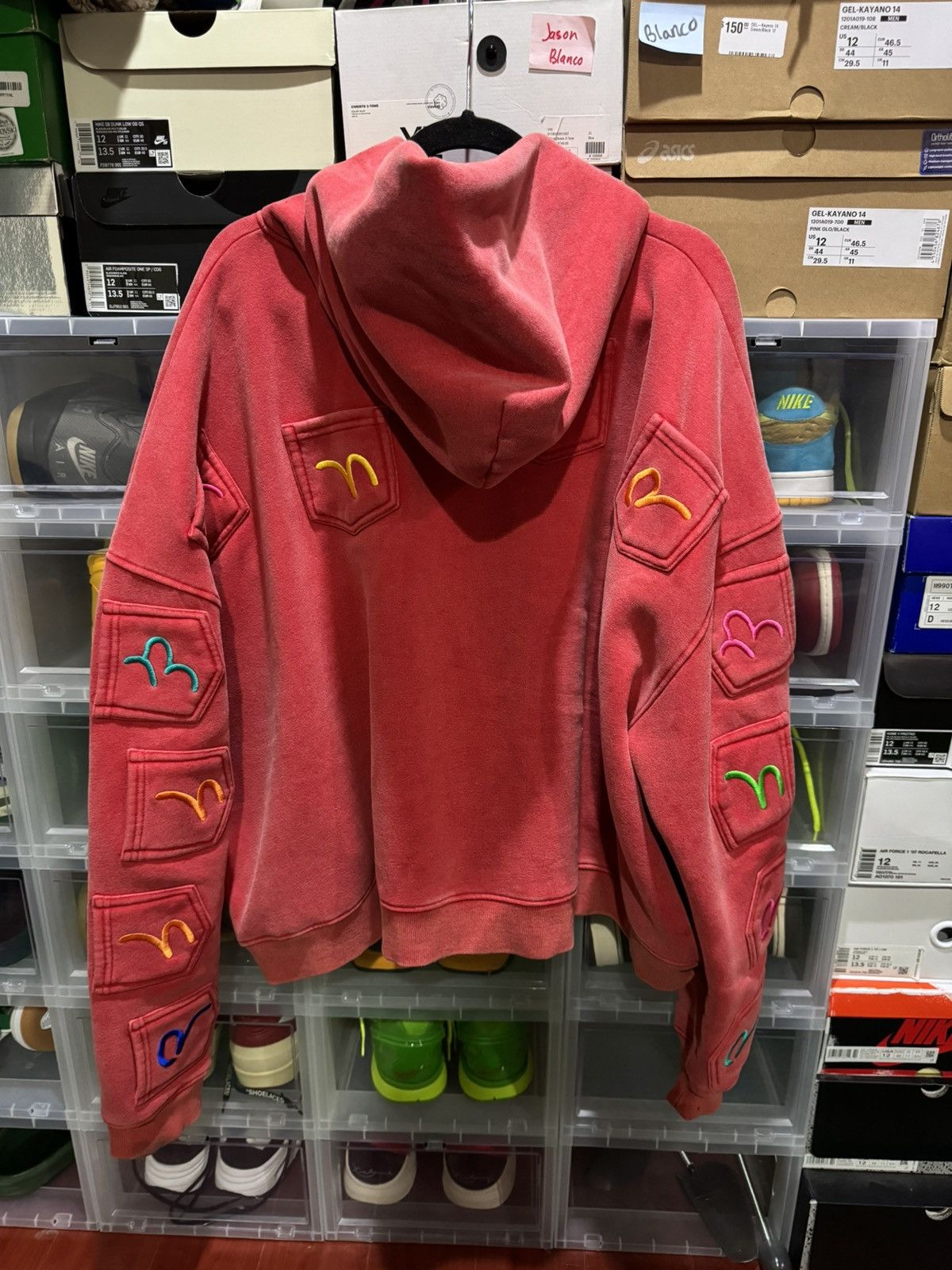 Streetwear GV Gallery RHDD washed Lychee zip up | Grailed
