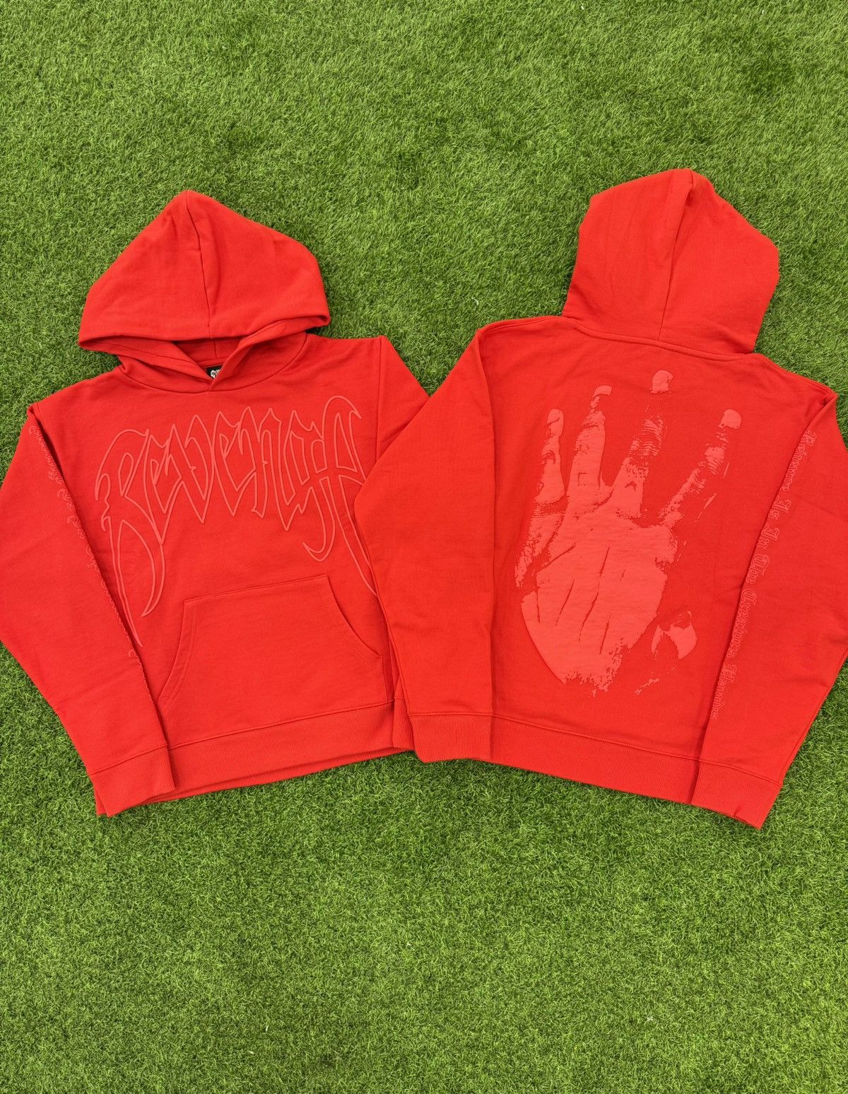 Revenge XXXTENTACION Red Revenge Kill Hoodie | Grailed