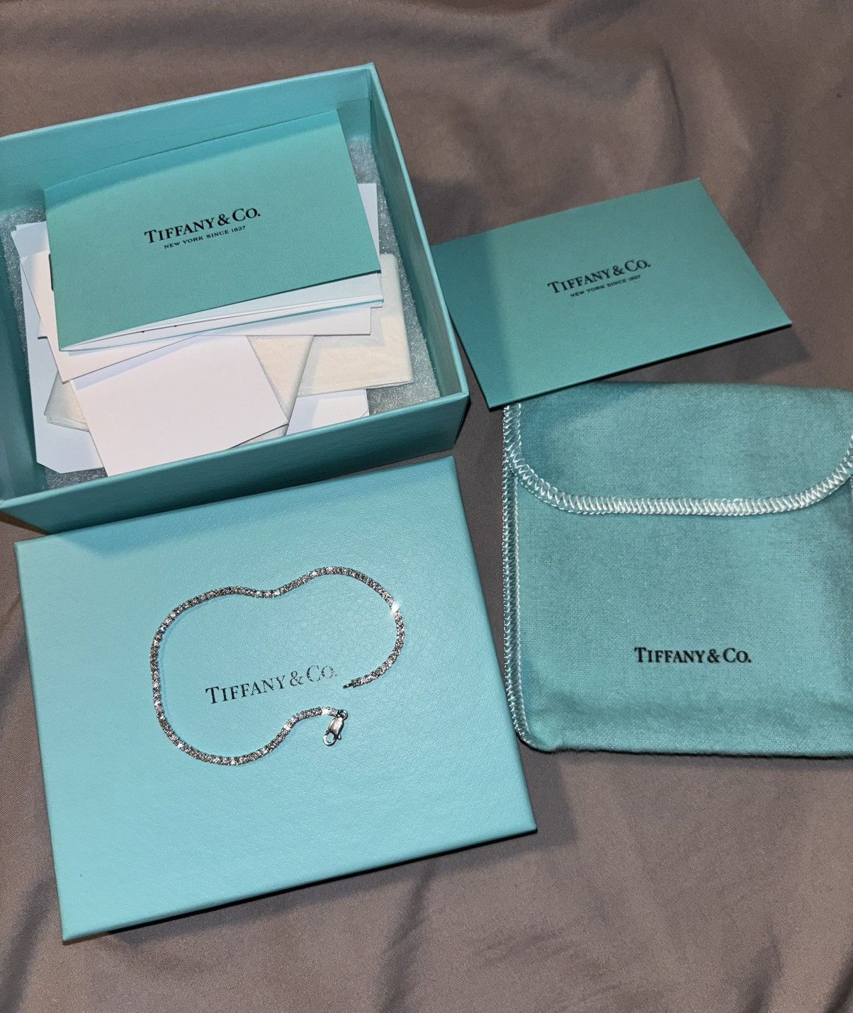Tiffany & Co. Tiffany & Co. Diamond and 14k White Gold Bracelet | Grailed