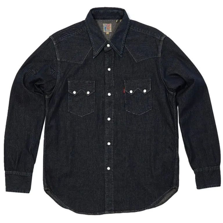 LVC Levis vintage clothing denim shirt usa made medium | Grailed