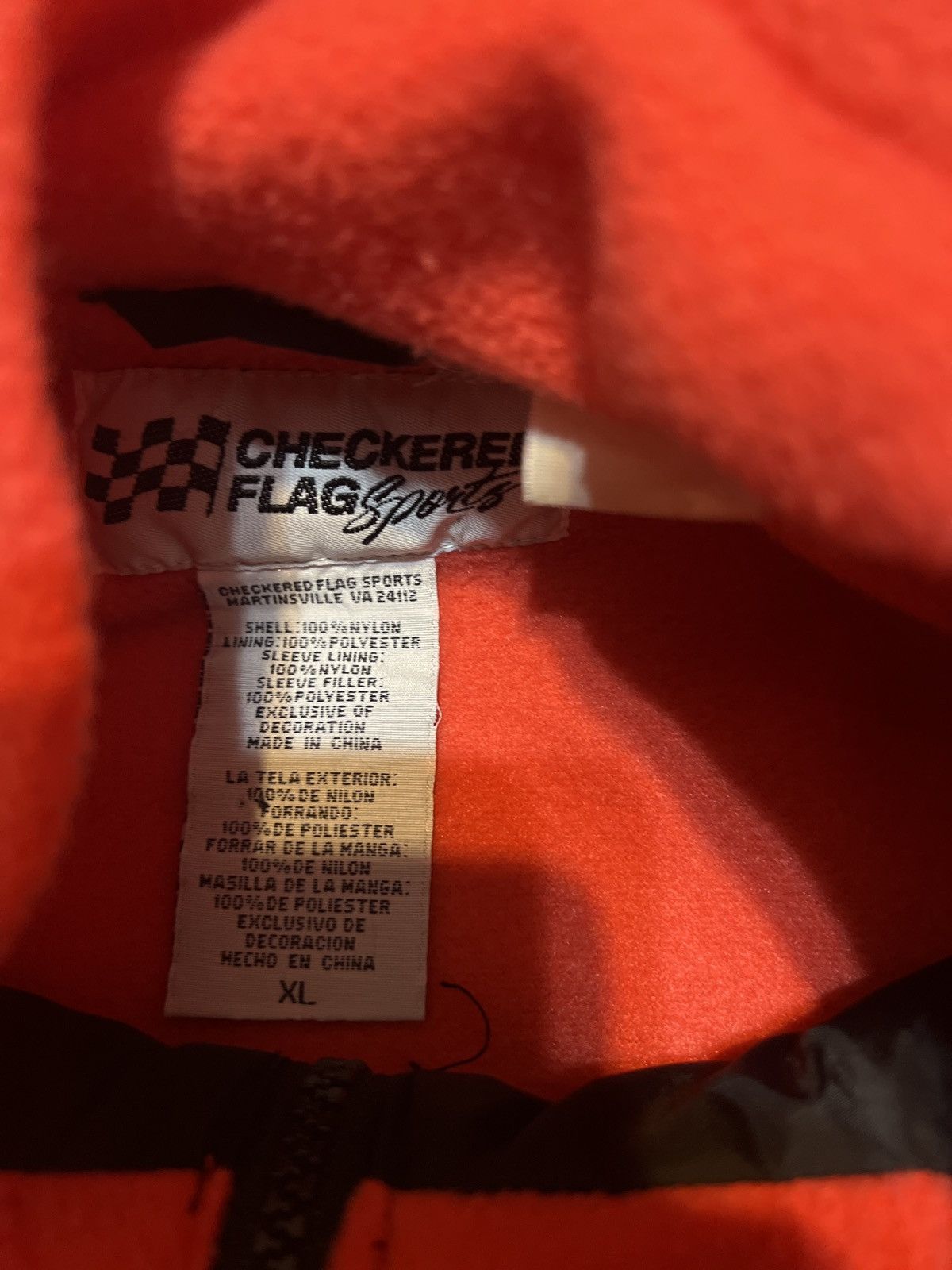 Chevy × NASCAR × Vintage Vintage Nascar Chevy Racing fleece lined ...