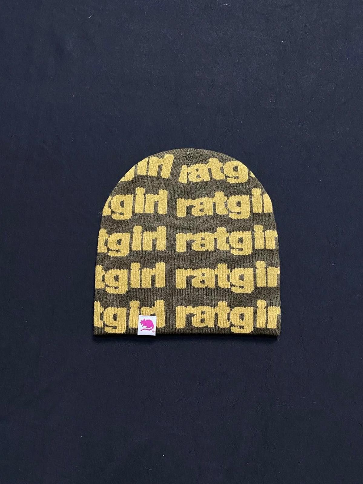 Stray Rats Rare Stray Rats Ratgirl No Cuff Knit Beanie Hat Brown OS ...