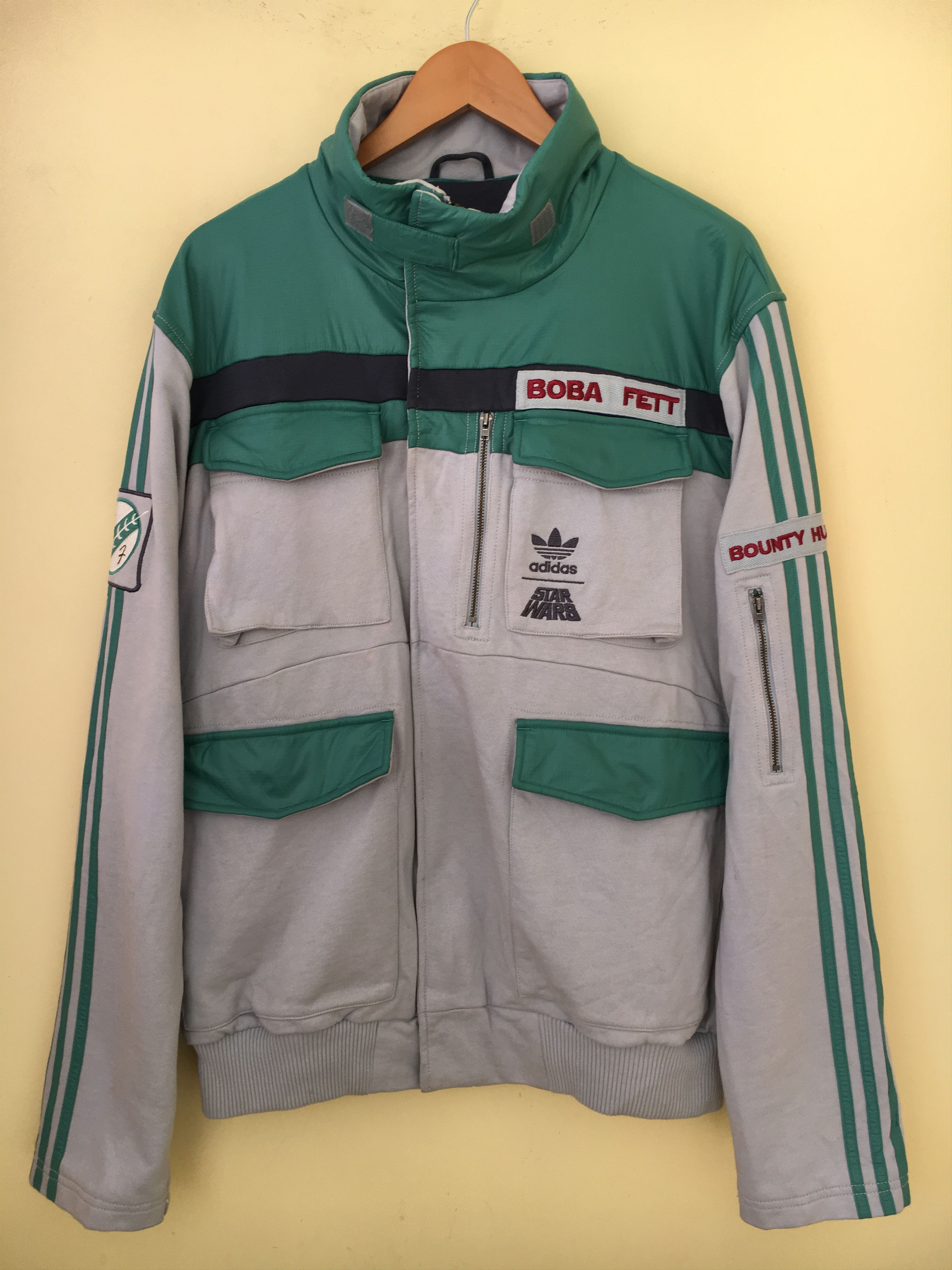 Adidas Adidas Star Wars Boba Fett Bounty Hunter original jacket | Grailed