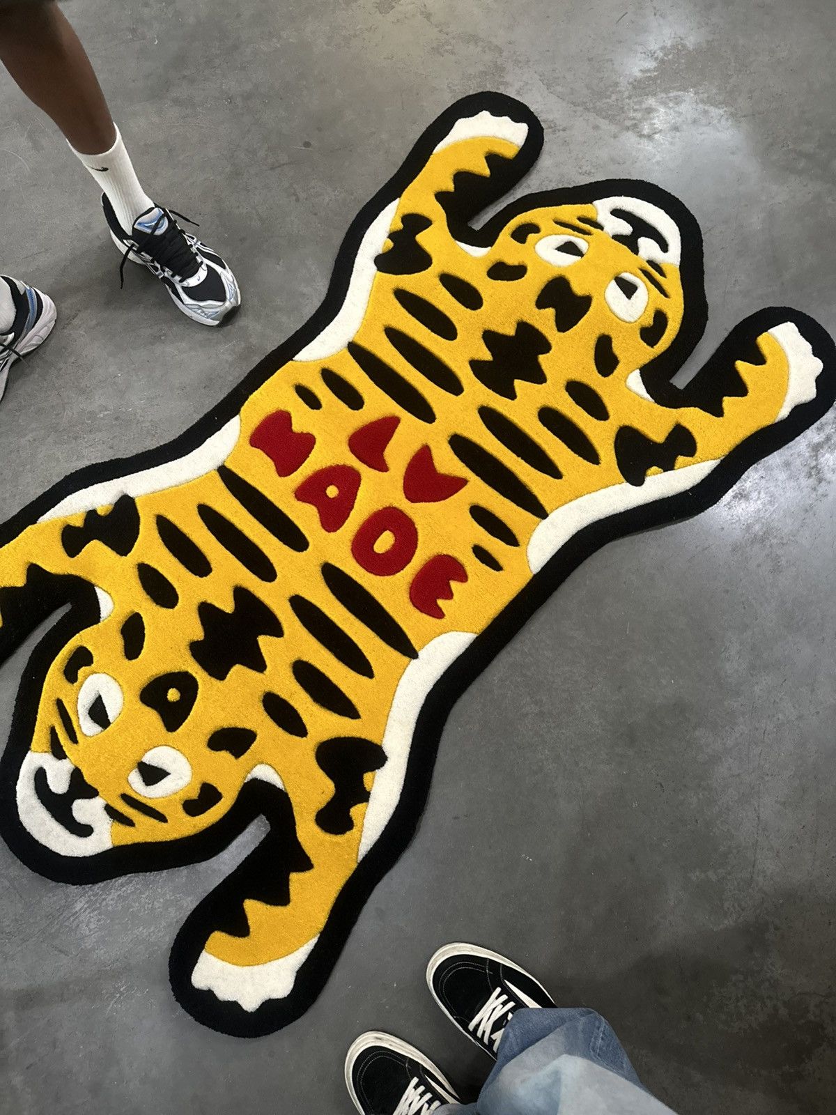 Louis Vuitton Louis Vuitton Nigo Tiger Wool Rug | Grailed