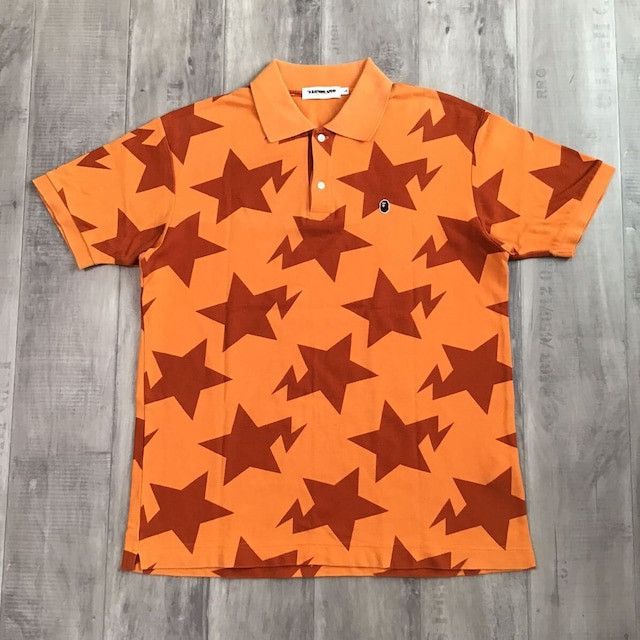 Bape × Nigo BAPE STA polo shirt a bathing ape star NIGO | Grailed