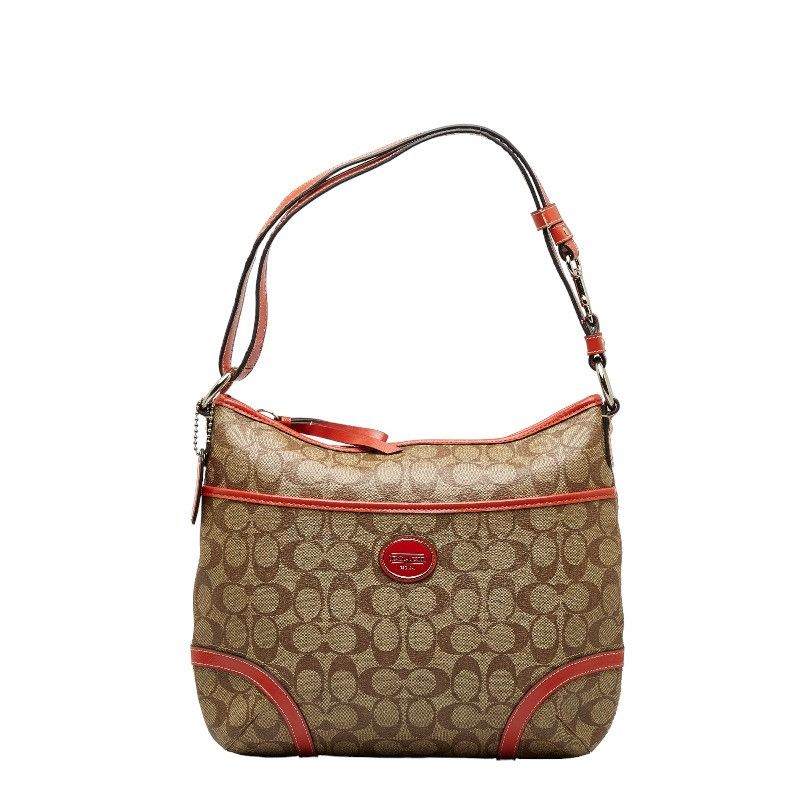 Coach Coach Signature Canvas Convertible Peyton Hobo Bag | Grailed