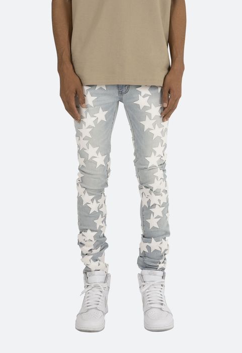 MNML MNML STAR PATCH DENIM | Grailed