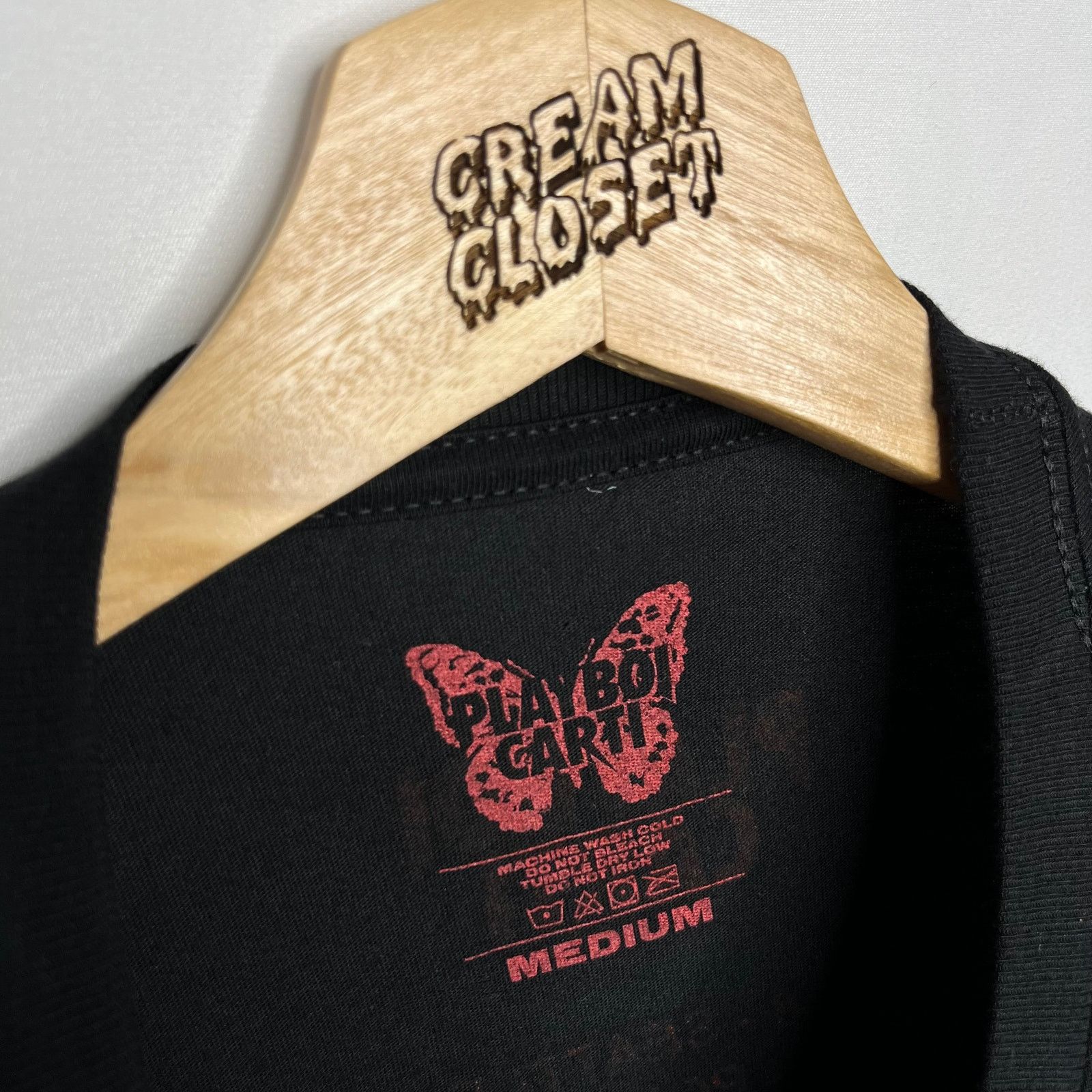 AWGE Playboi Carti AWGE Airbrushed Hip Hop Rap Tour Merch Tee | Grailed