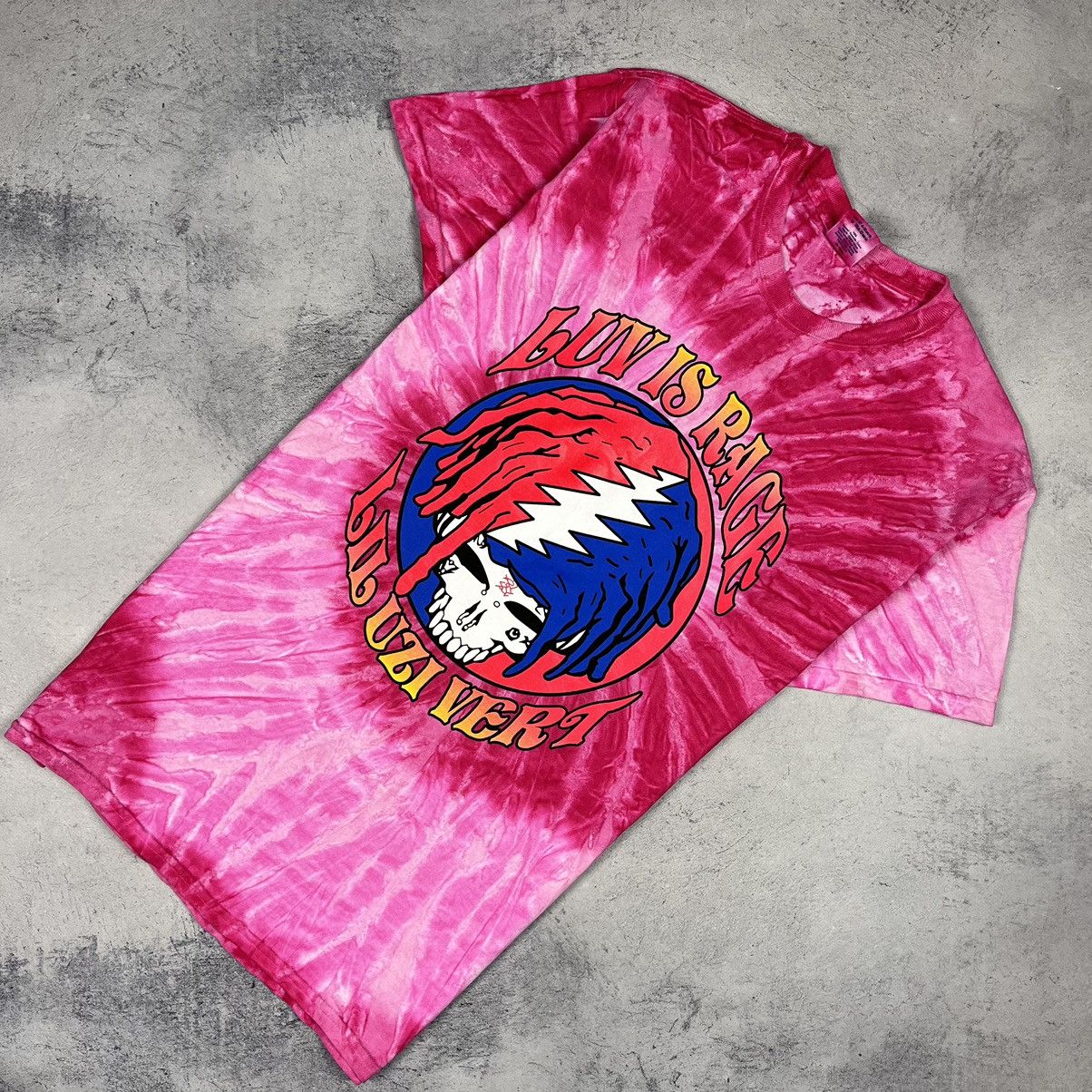 Streetwear Vintage Lil Uzi Vert x Grateful Dead luv is rage rare tee ...