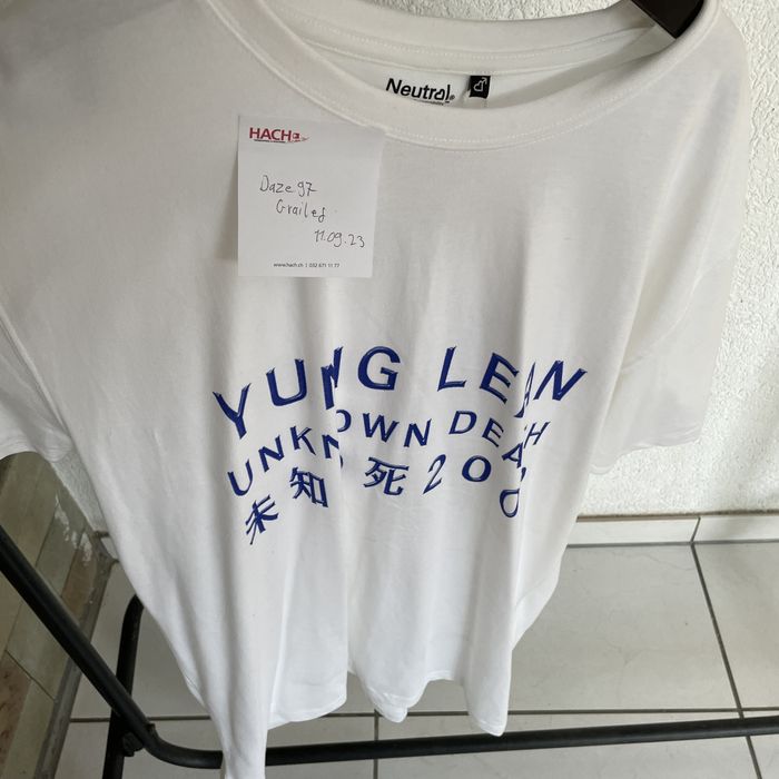 Yung Lean Yung Lean SBE Merch SHirt White | Grailed