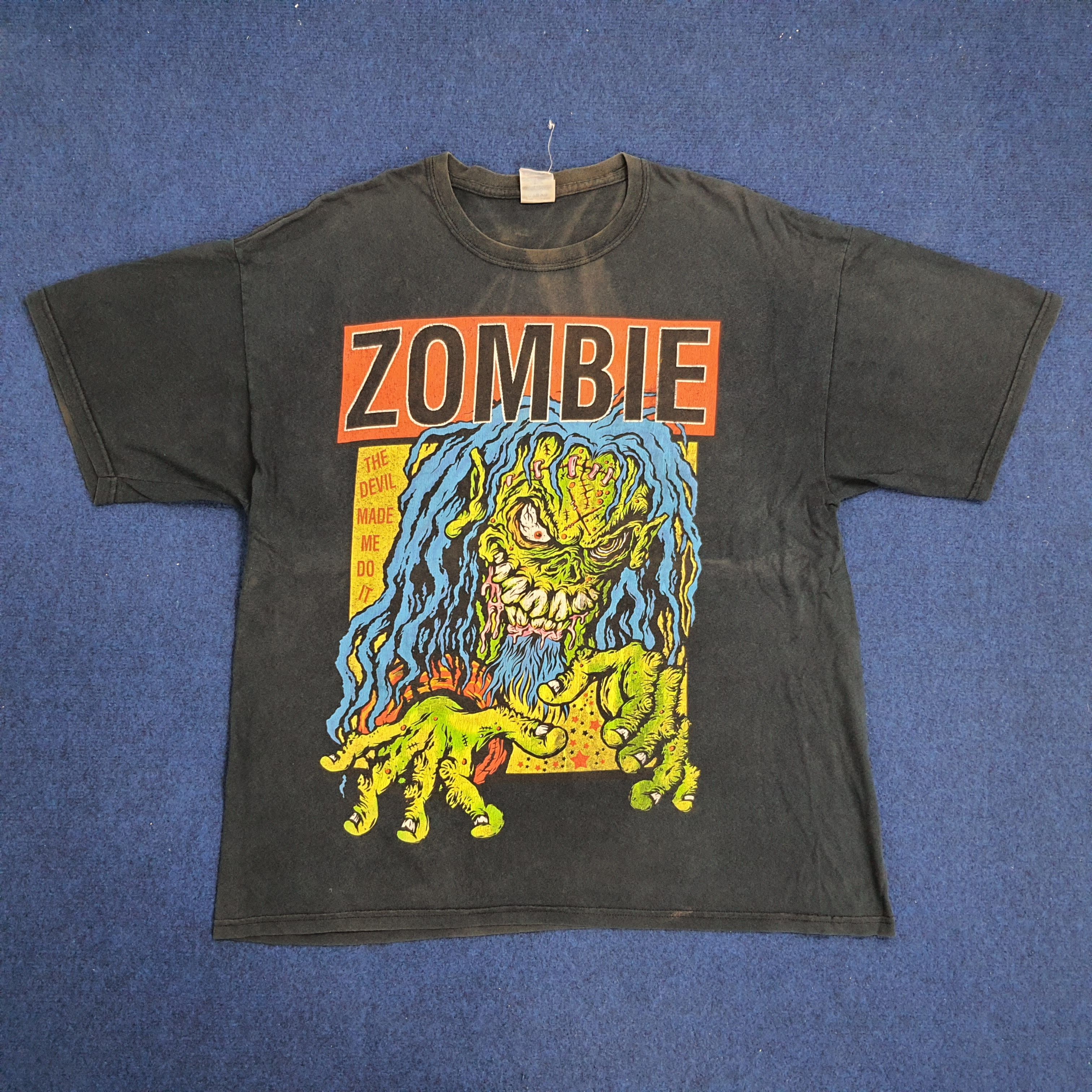 Movie ZOMBIE Horror Thriller Tshirt | Grailed