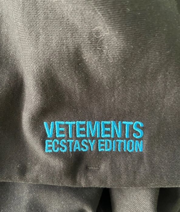 Vetements vetements ecstasy hoodie | Grailed