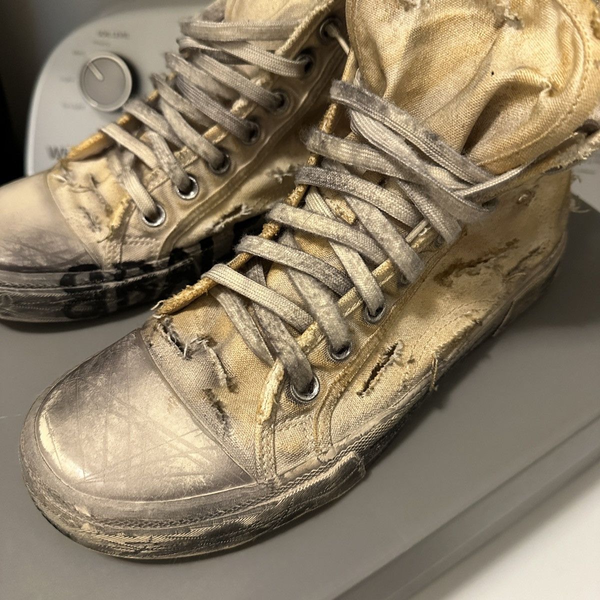Balenciaga 1/100 DESTROYED PARIS SNEAKERS | Grailed