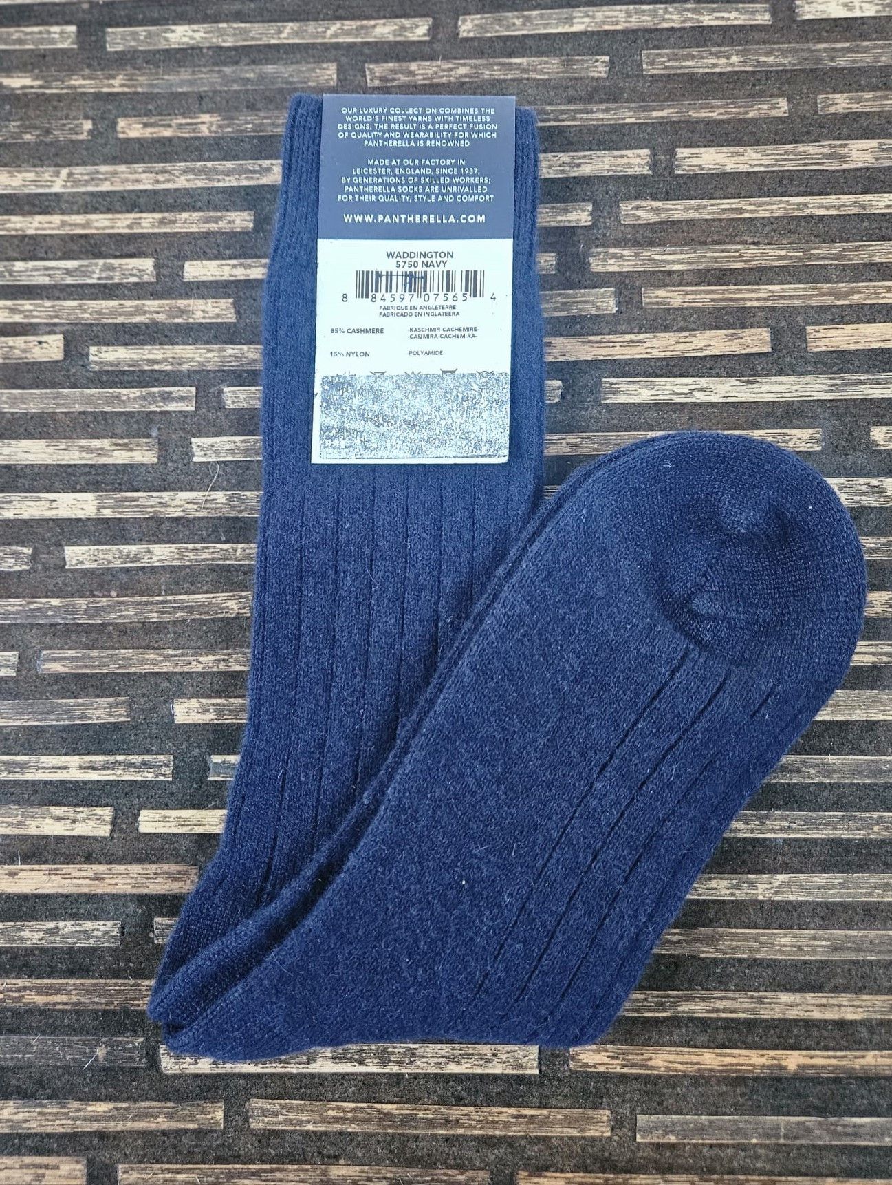 Pantherella Waddington Cashmere 5x1 Rib Socks | Grailed