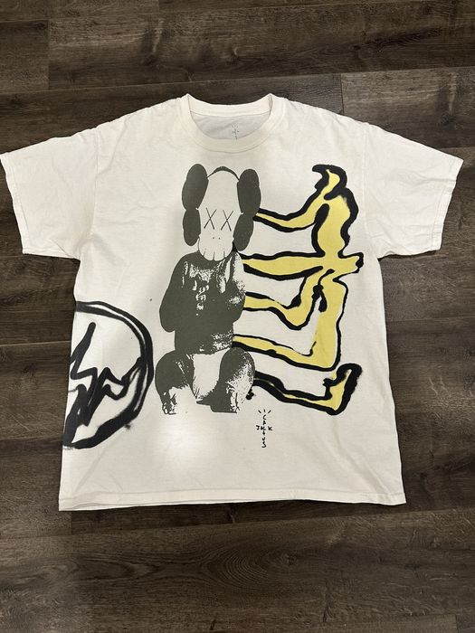 Travis Scott Cactus jack/Kaws collab | Grailed