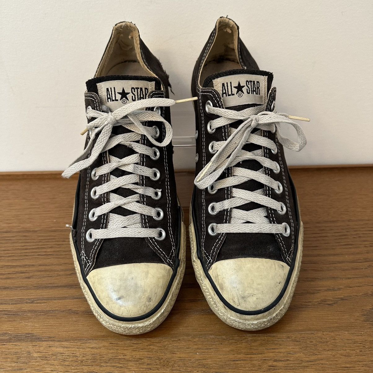 Converse Vintage Classic Converse All Star Low Sneakers Black Men 9.5 ...