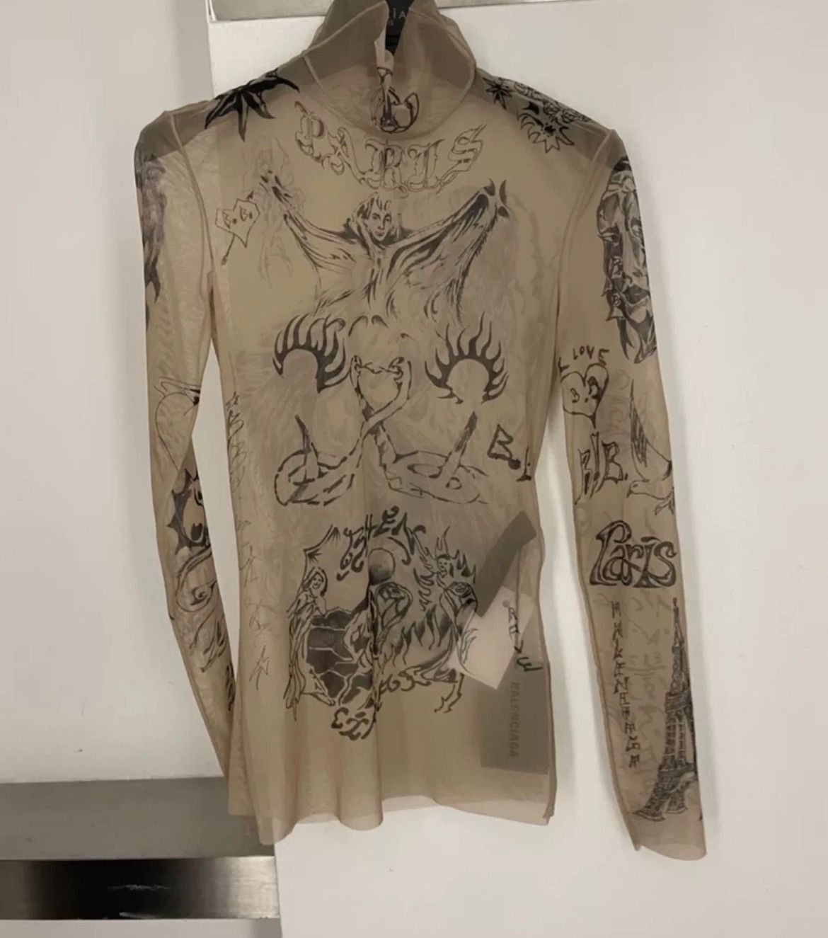 Balenciaga Balenciaga Tattoo Dress | Grailed