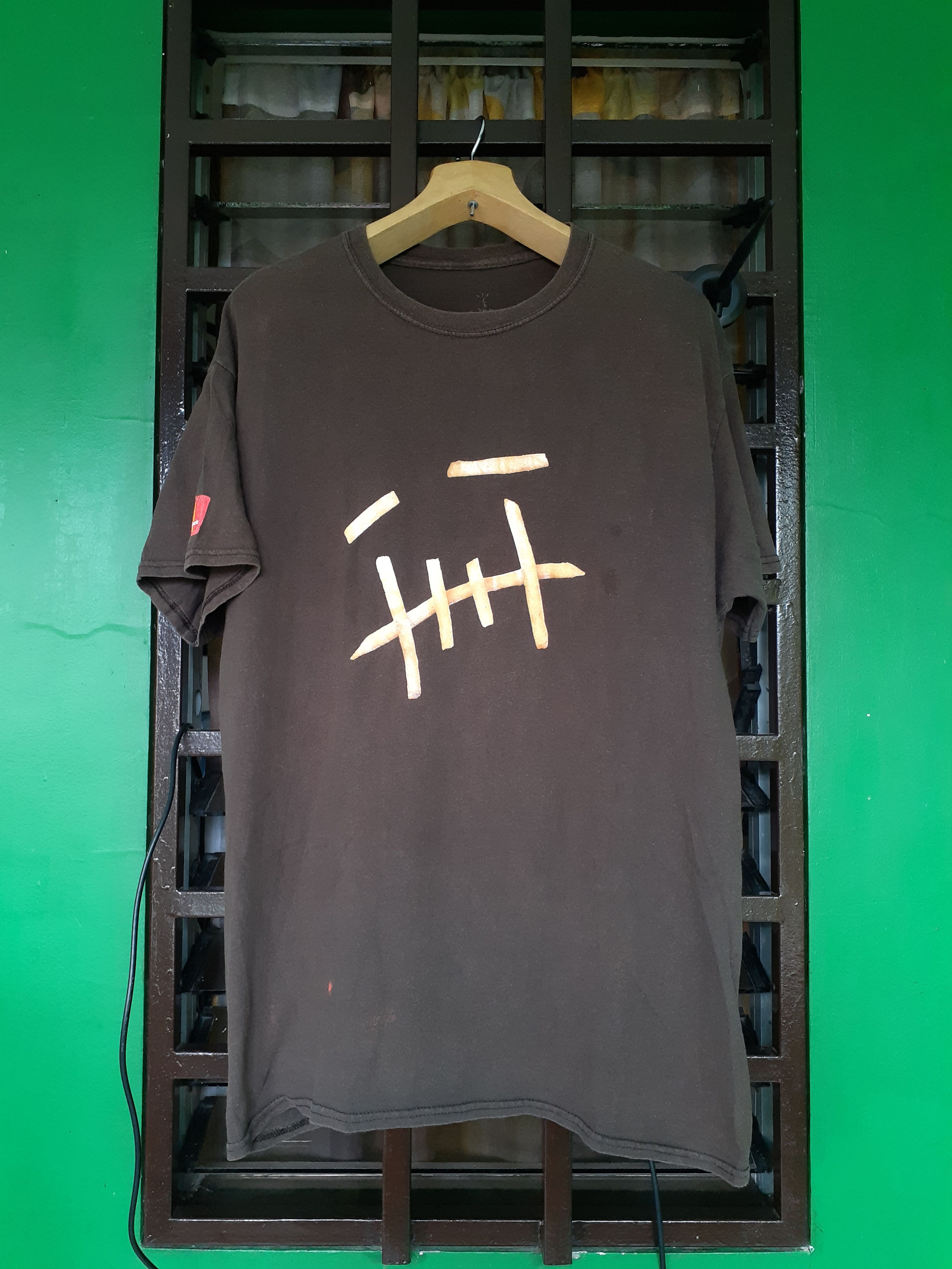 Travis Scott Travis Scott Cactus Jack Mc Donald Fries Tee | Grailed