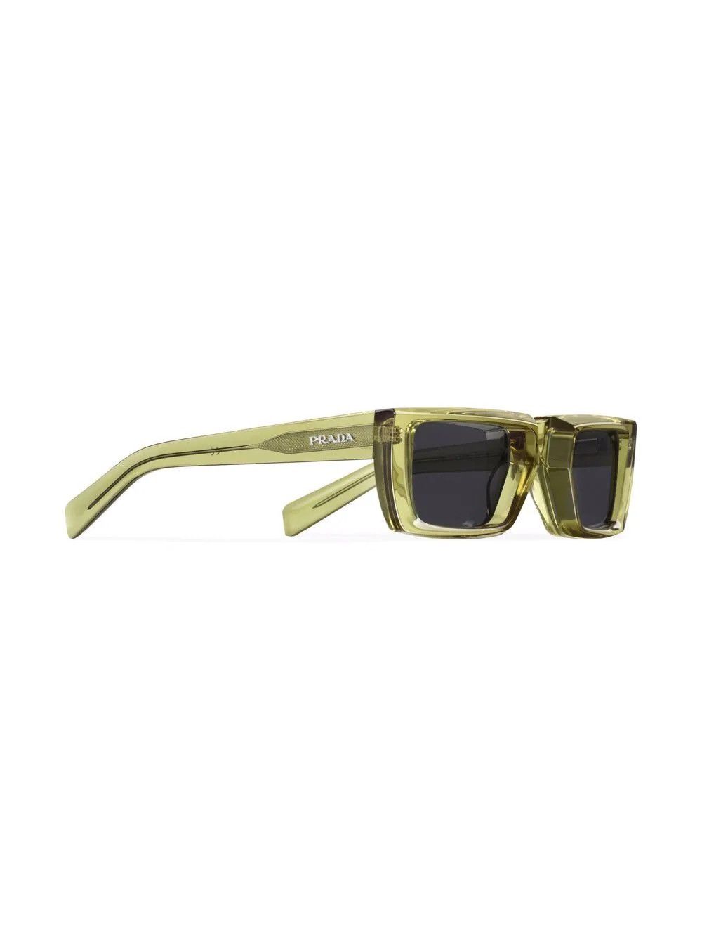 Prada × Raf Simons PR 24YS Runway Crystal Sunglasses | Grailed