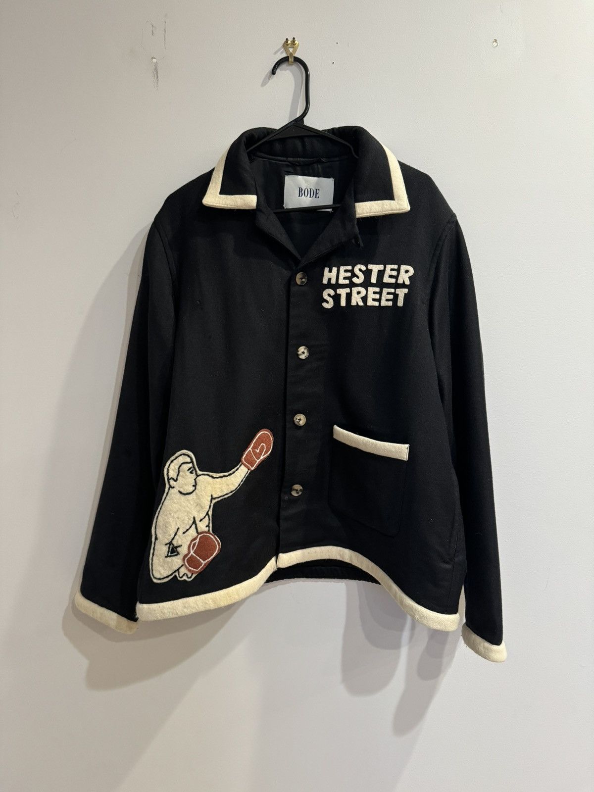 Bode Bode Felt Boxing Jacket | Grailed