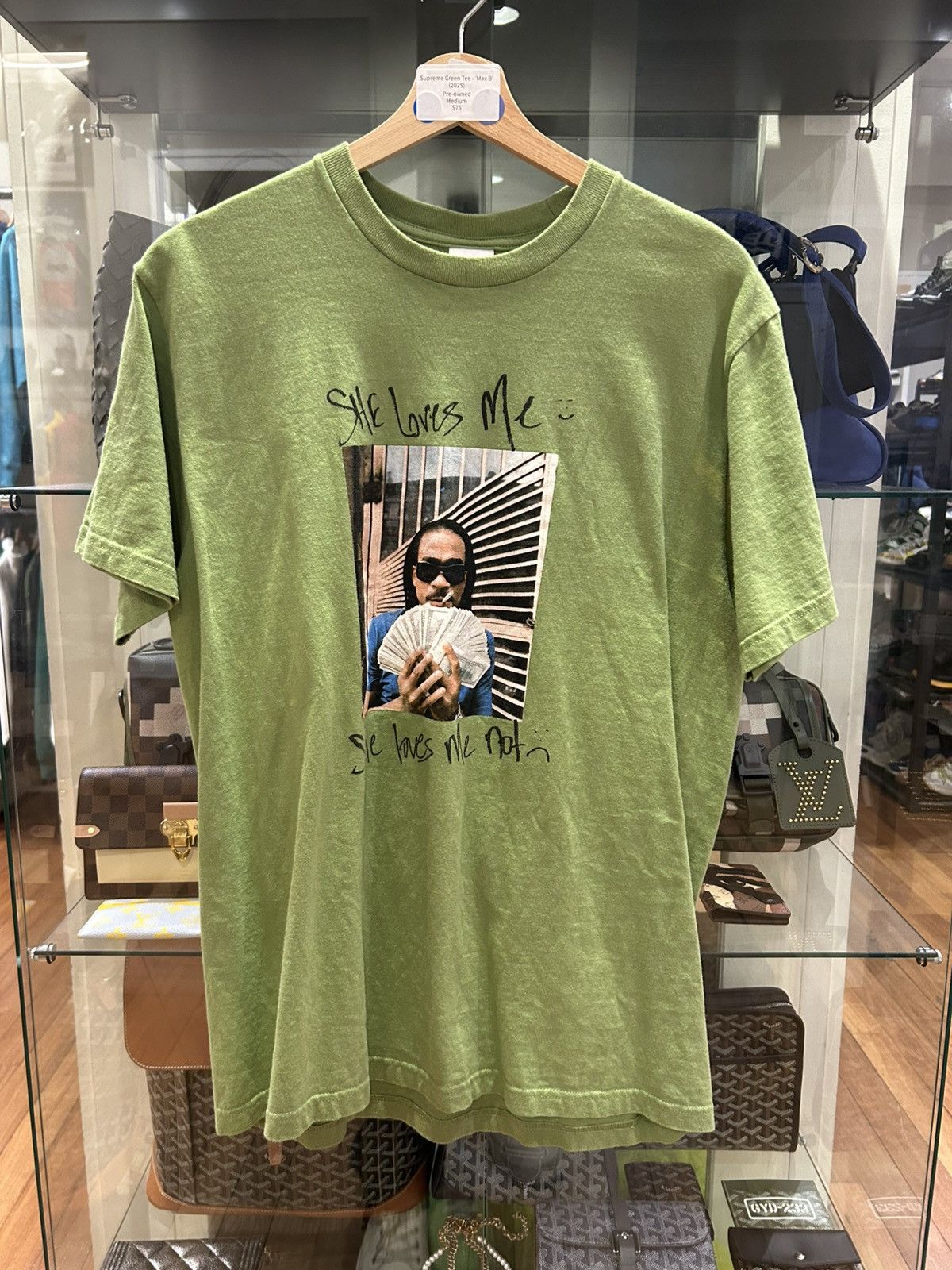 Supreme Supreme Max B Tee - Green | Grailed