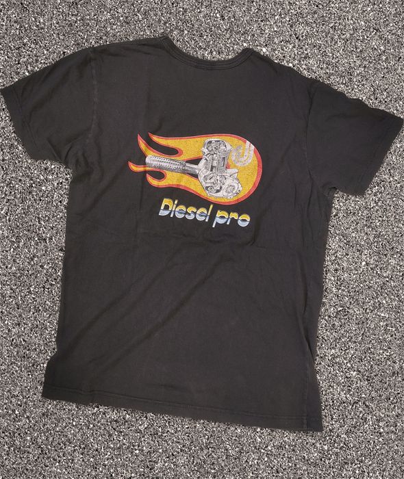 Diesel Vintage V Neck Diesel Tshirt | Grailed