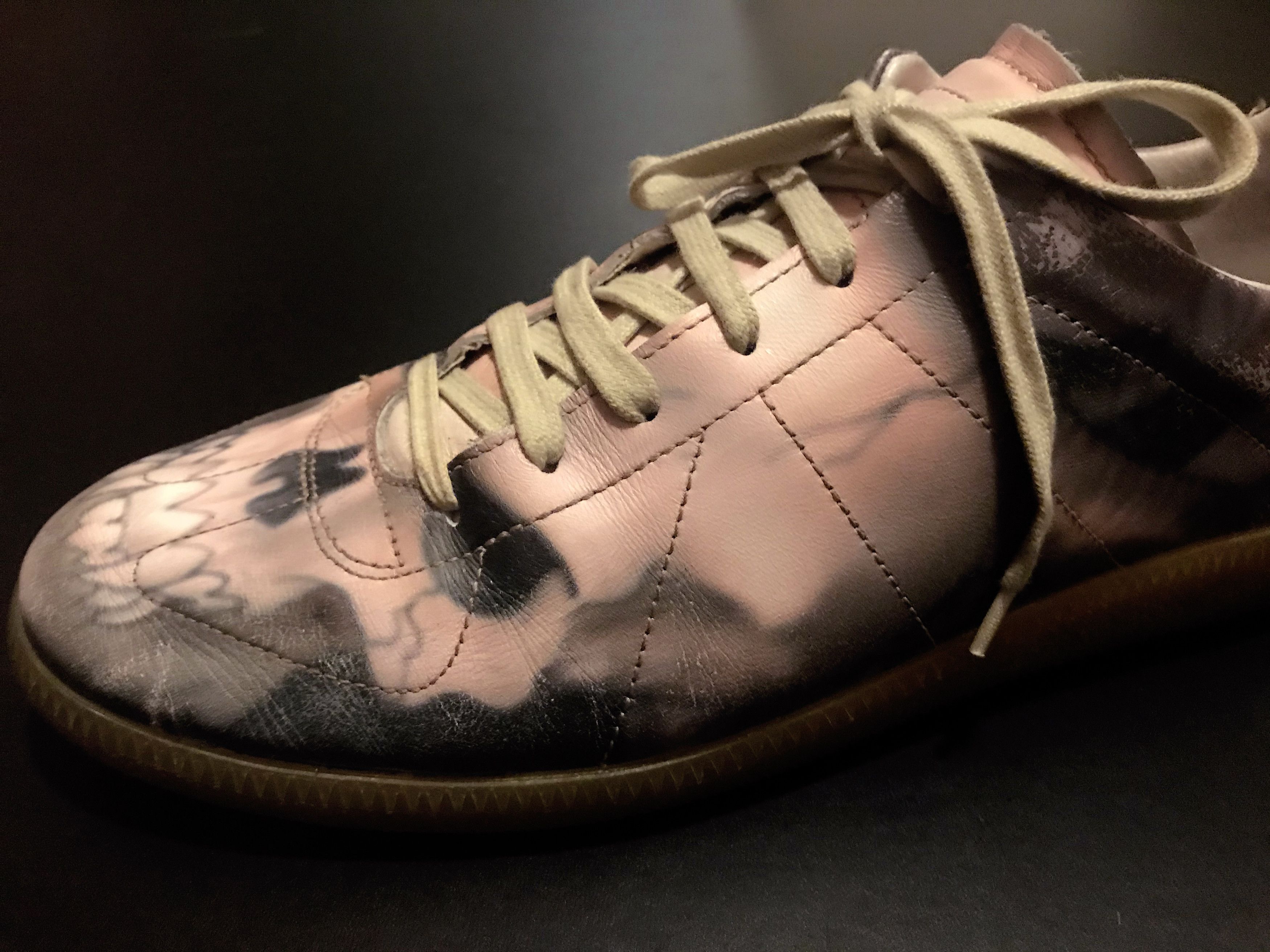 Maison Margiela Archival 2008 Skull GATs 10/43 | Grailed