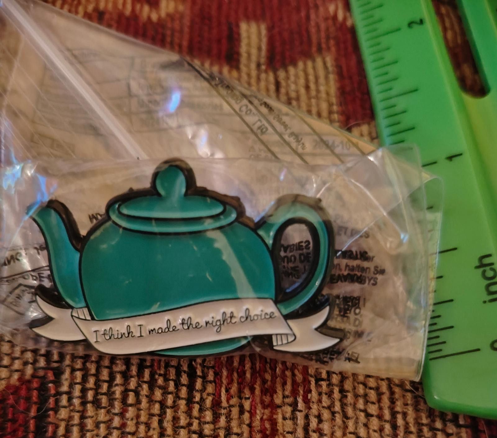 Designer The Office collectible Pin - Jim and Pam teapot - NEW | Grailed