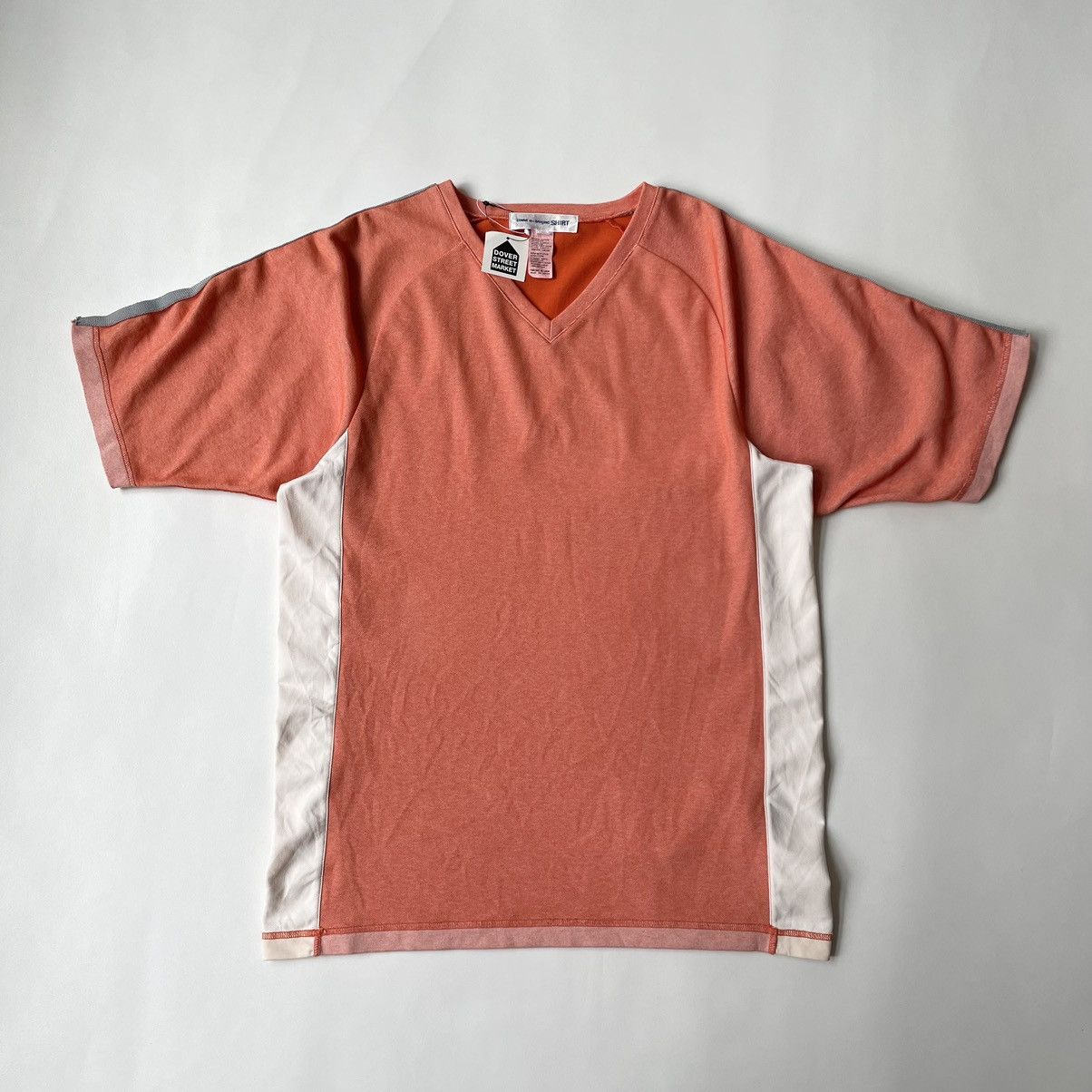 Comme des Garcons Inside Out Football Shirt | Grailed