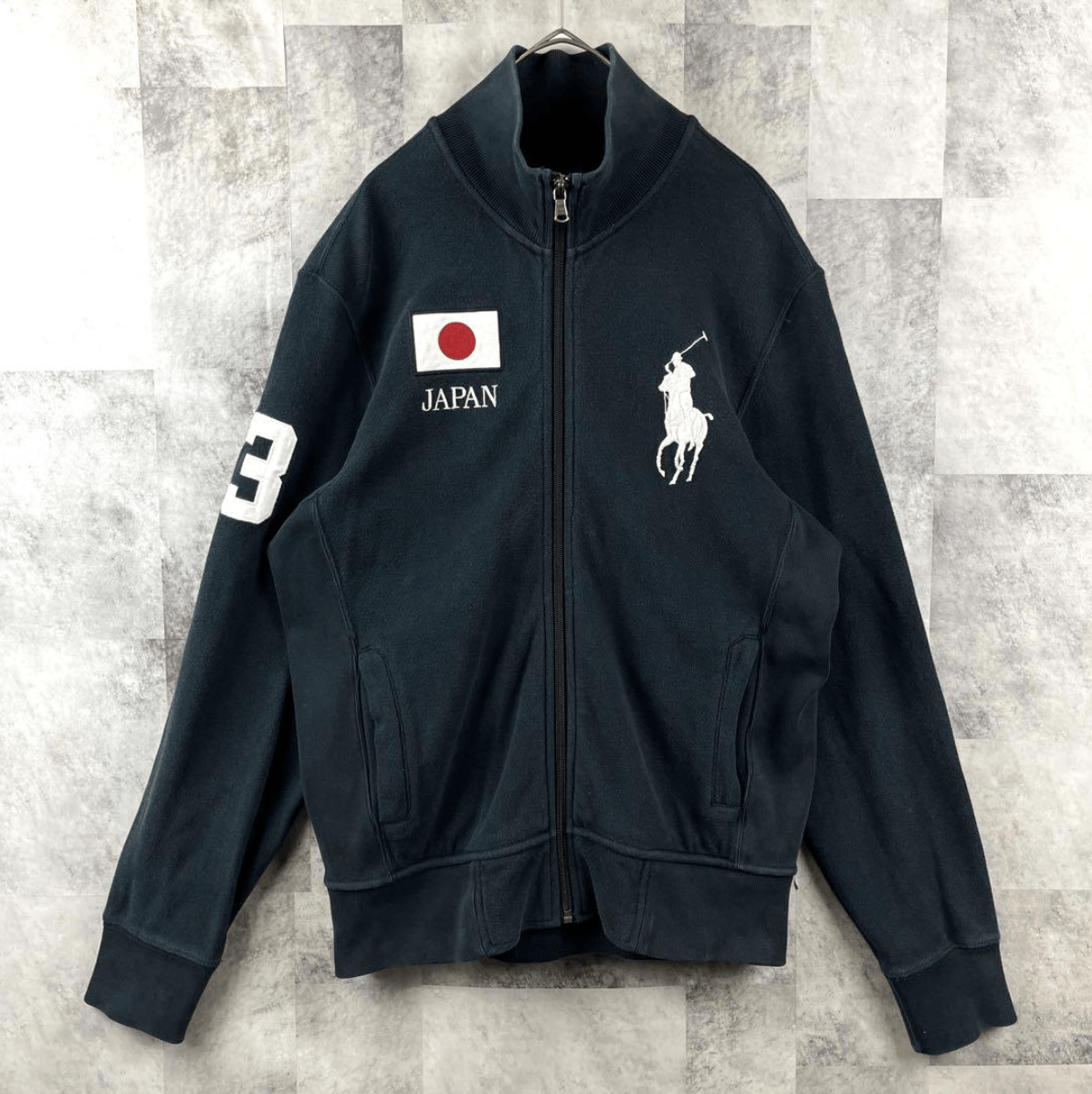 Polo Ralph Lauren Japan flag Polo Ralph Lauren Jacket Big Embroidery ...