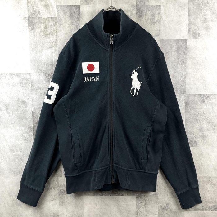 Polo Ralph Lauren Japan flag Polo Ralph Lauren Jacket Big Embroidery ...