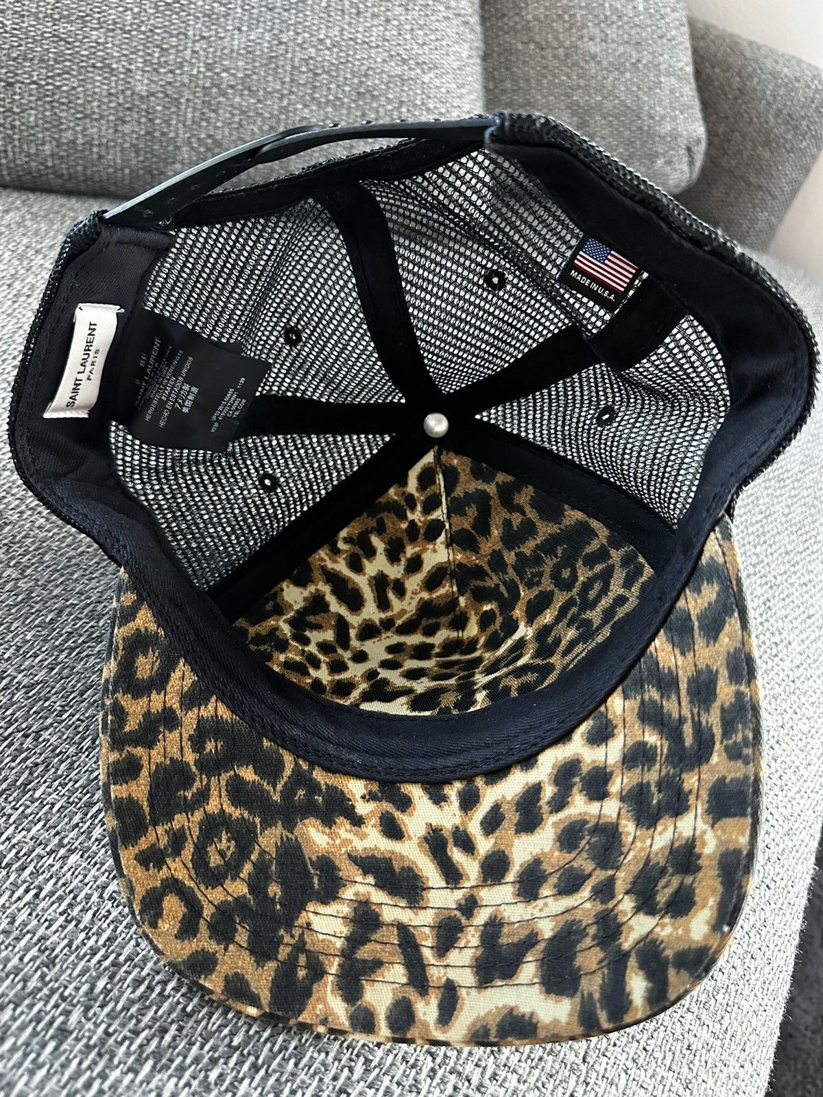 Saint Laurent Paris Game Over Trucker Hat - Hedi Slimane Era | Grailed