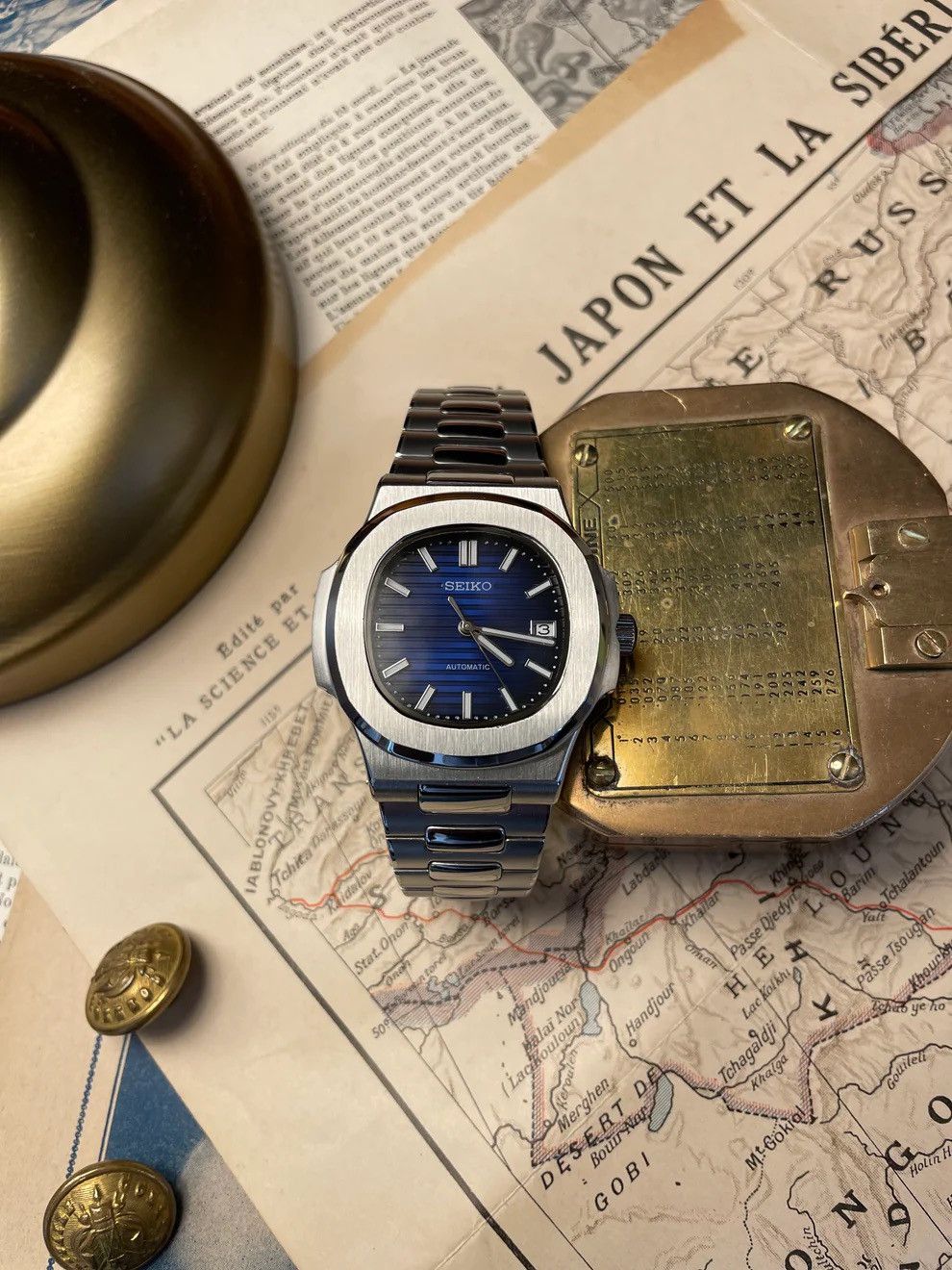 Seiko Seiko mod nautilus | Grailed