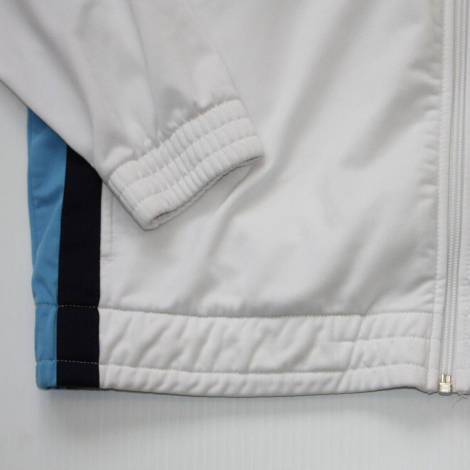 Puma Puma Men's White with Blue Stripes Retro Track Jacket size L | Grailed