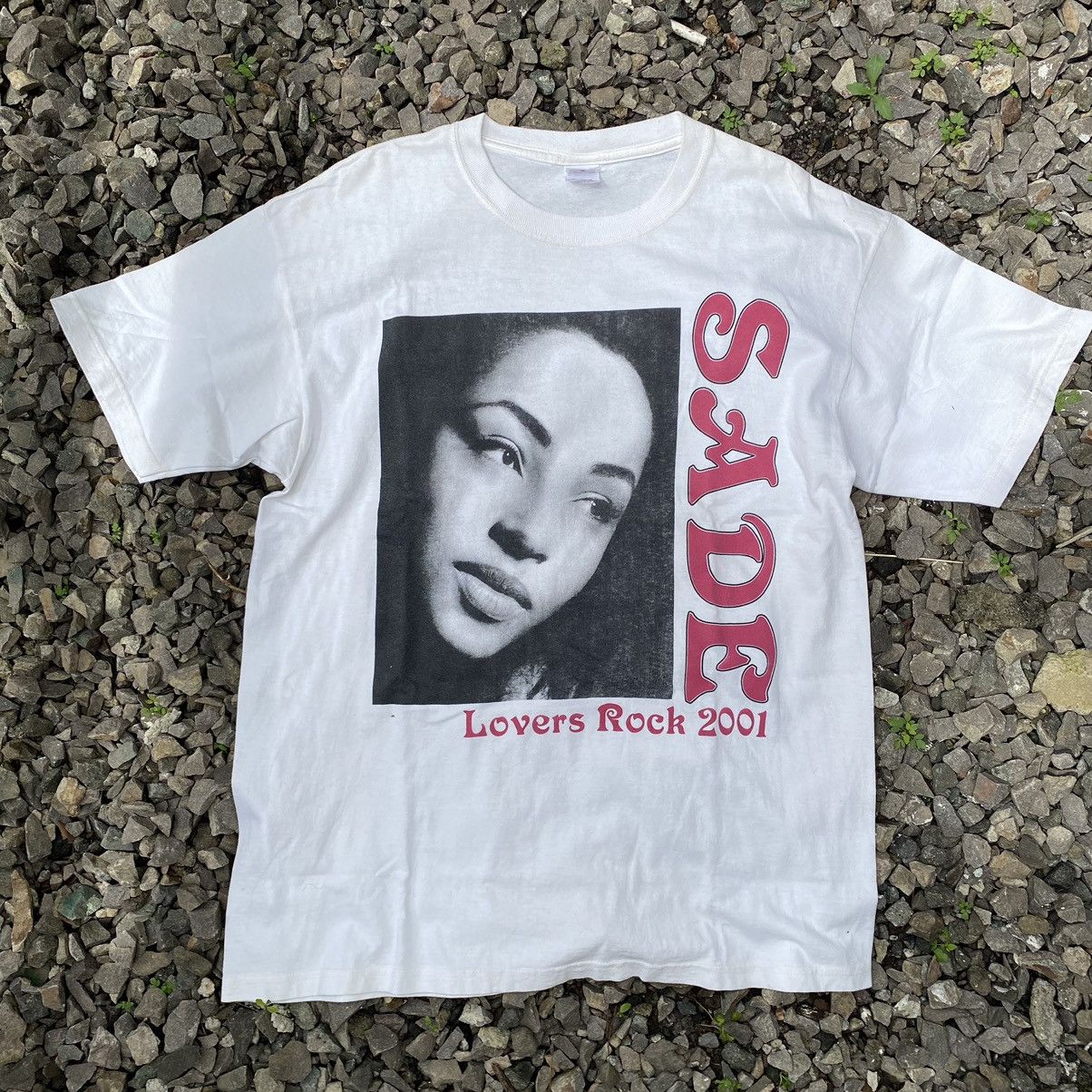 Band Tees × Tour Tee × Vintage Sade lovers rock tour 2001 t shirt | Grailed