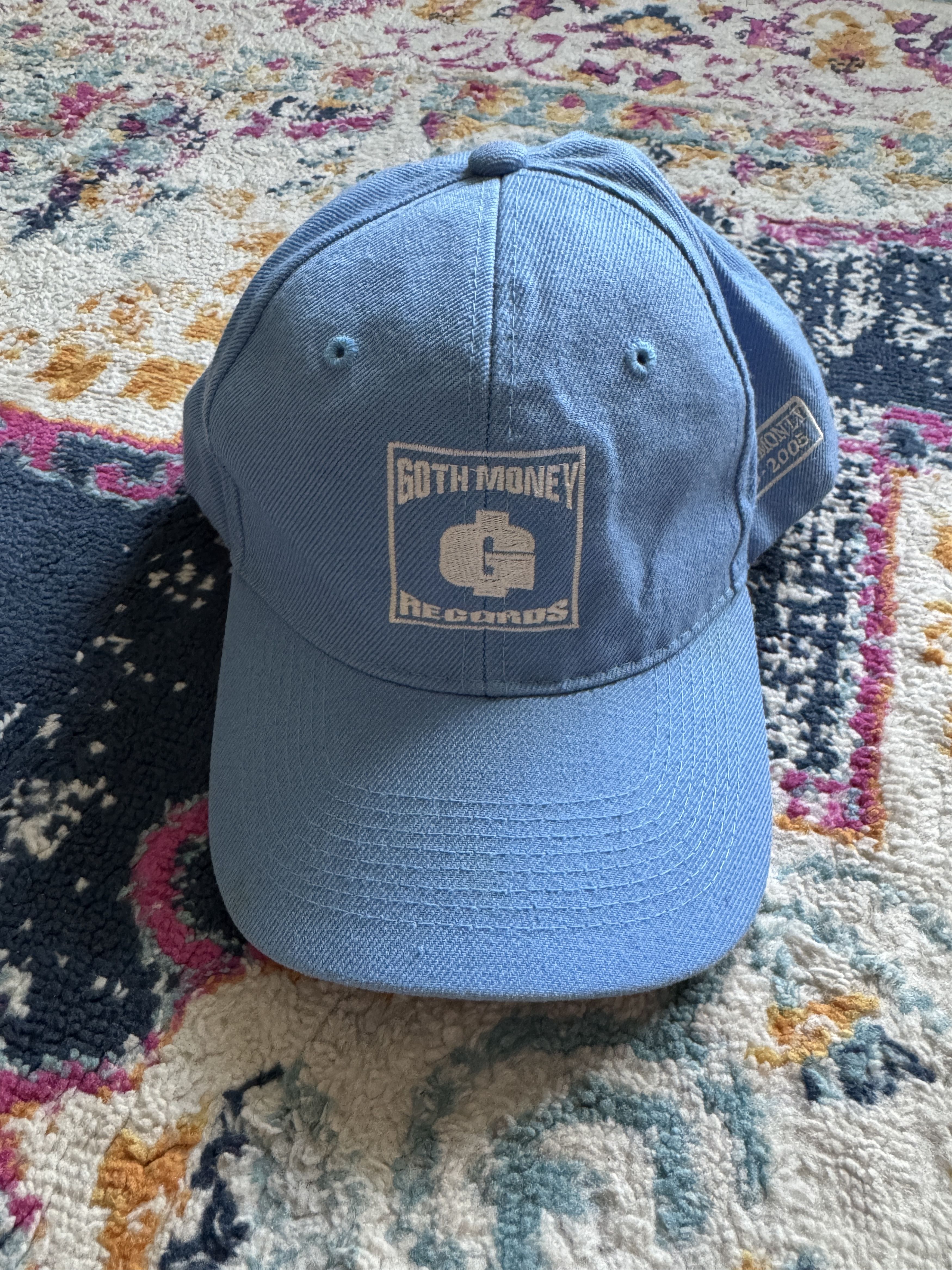 Goth Money Goth Money Baby Blue 99-2005 Velcro Cap | Grailed