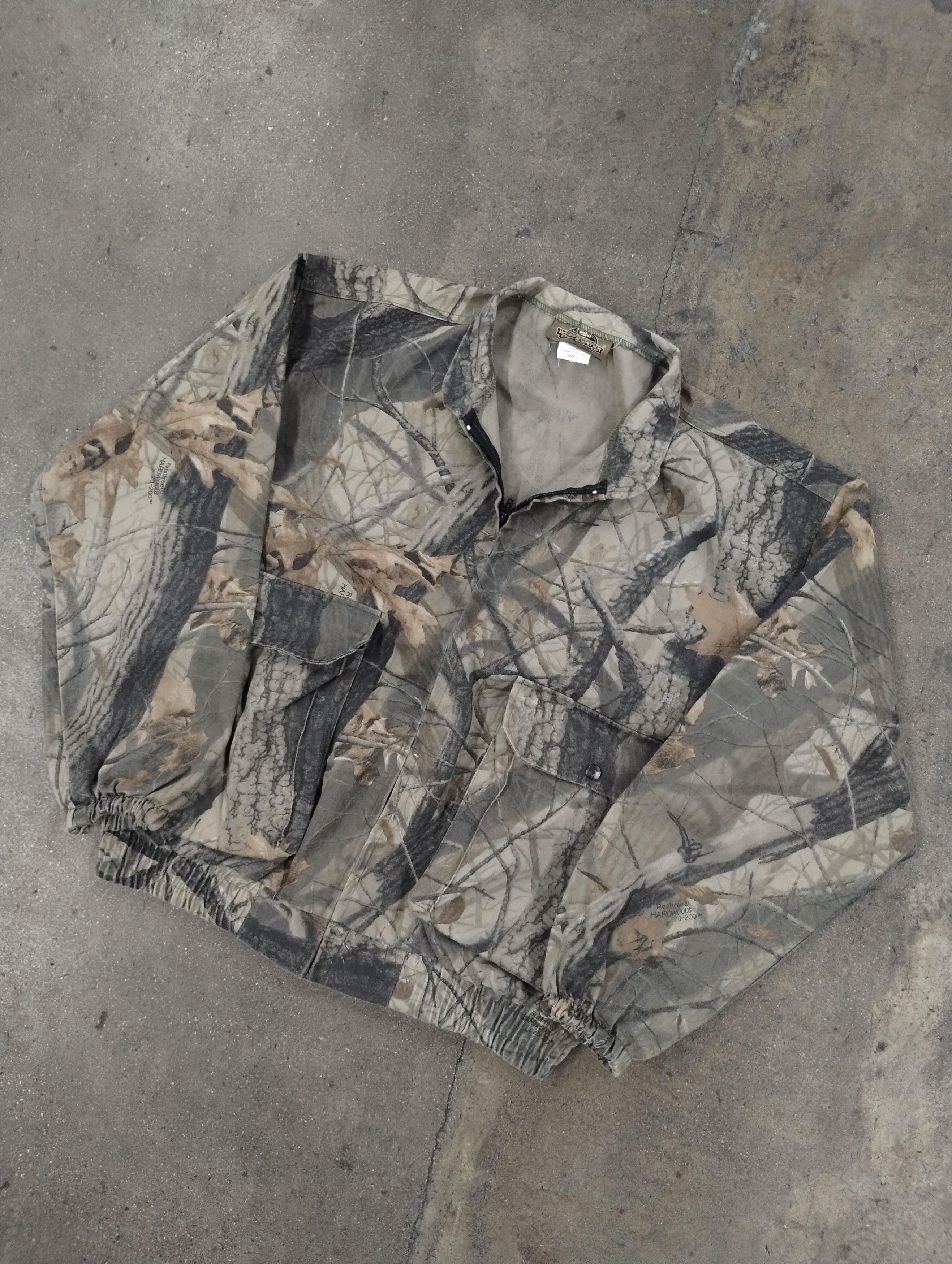 Streetwear × Vintage Vintage Whitewater Outdoors RealTree Camo Jacket ...