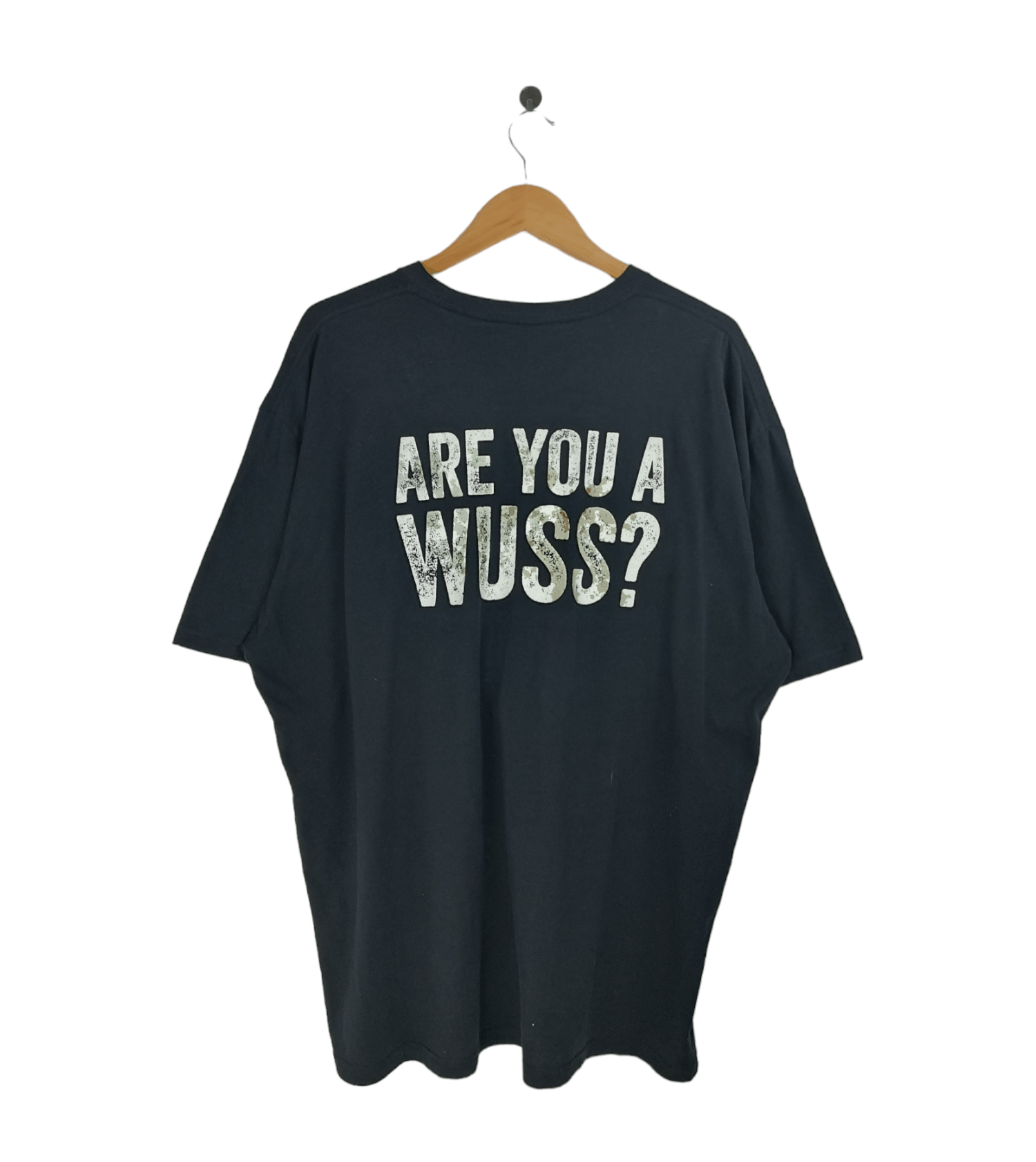 Movie × Vintage VTG 2018 THE HAUNT SCANDIA ARE YOU A WUSS? TEE HORROR ...