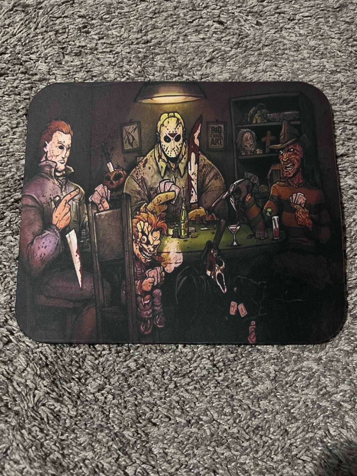 Handmade Horror Killers Mouse Pad | Grailed