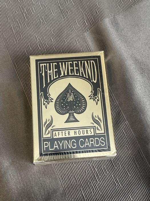 The Weeknd The Weeknd After Hours Playing Cards | Grailed