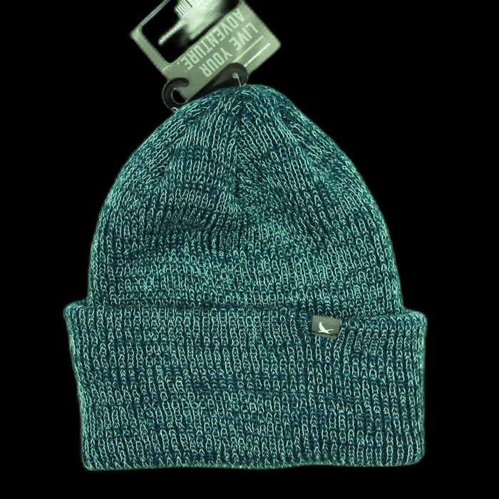 Eddie Bauer Tuque Eddie Bauer Shasta Marled Twisted Beanie Vert/Blanc | Grailed