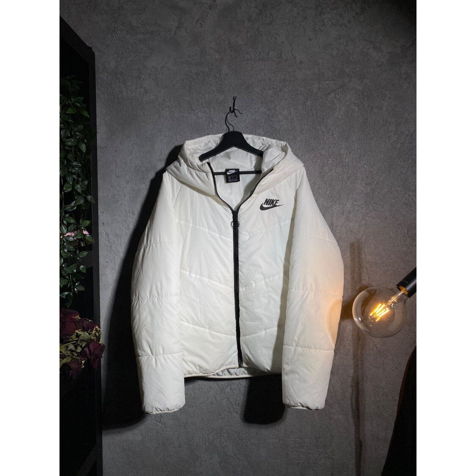 Nike NIKE WHITE PUFFER JACKET COAT Y2K DRILL RAP LONDON TRAPSTAR | Grailed