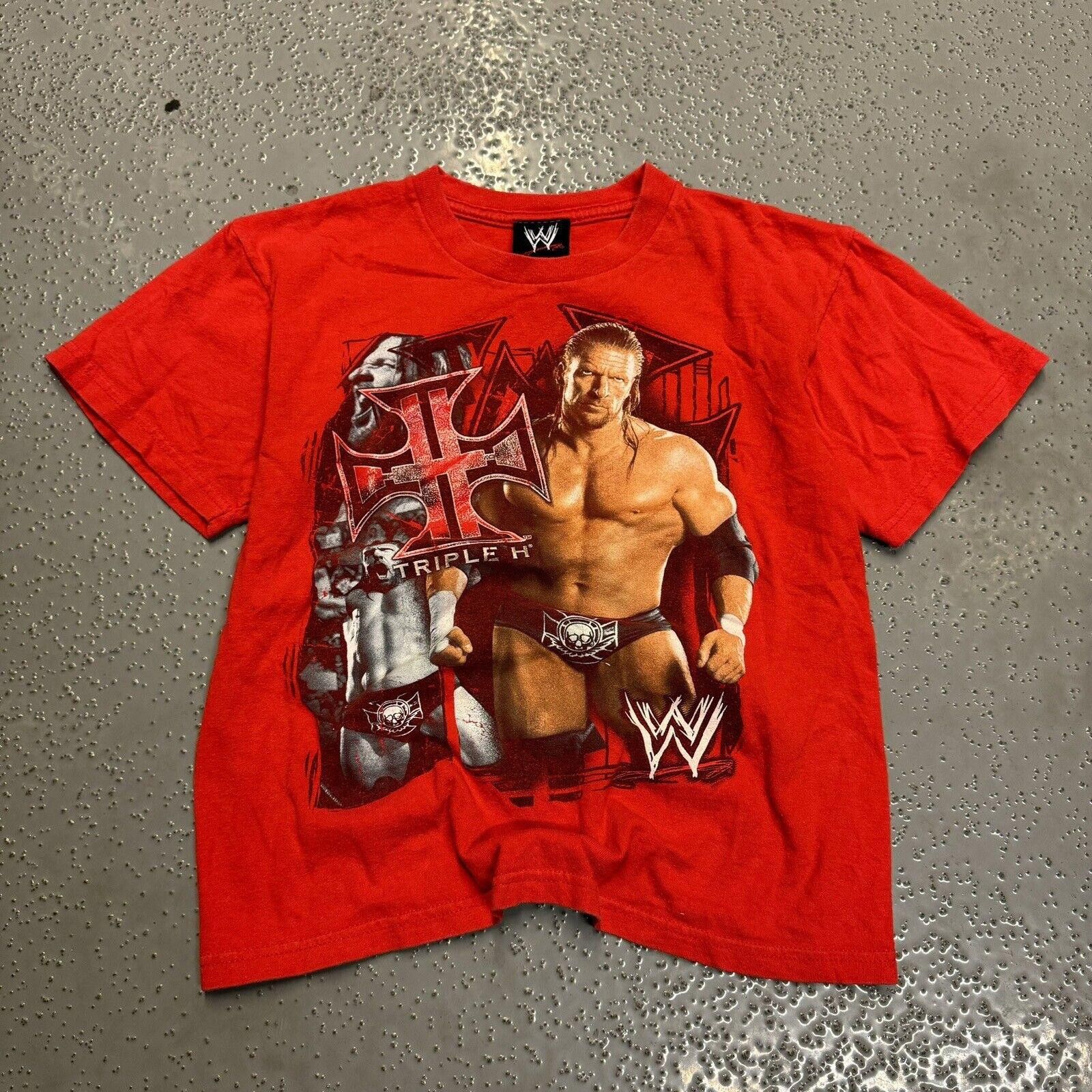 Streetwear × Vintage × WWE Y2K 2000s WWE Triple H T-Shirt | Grailed