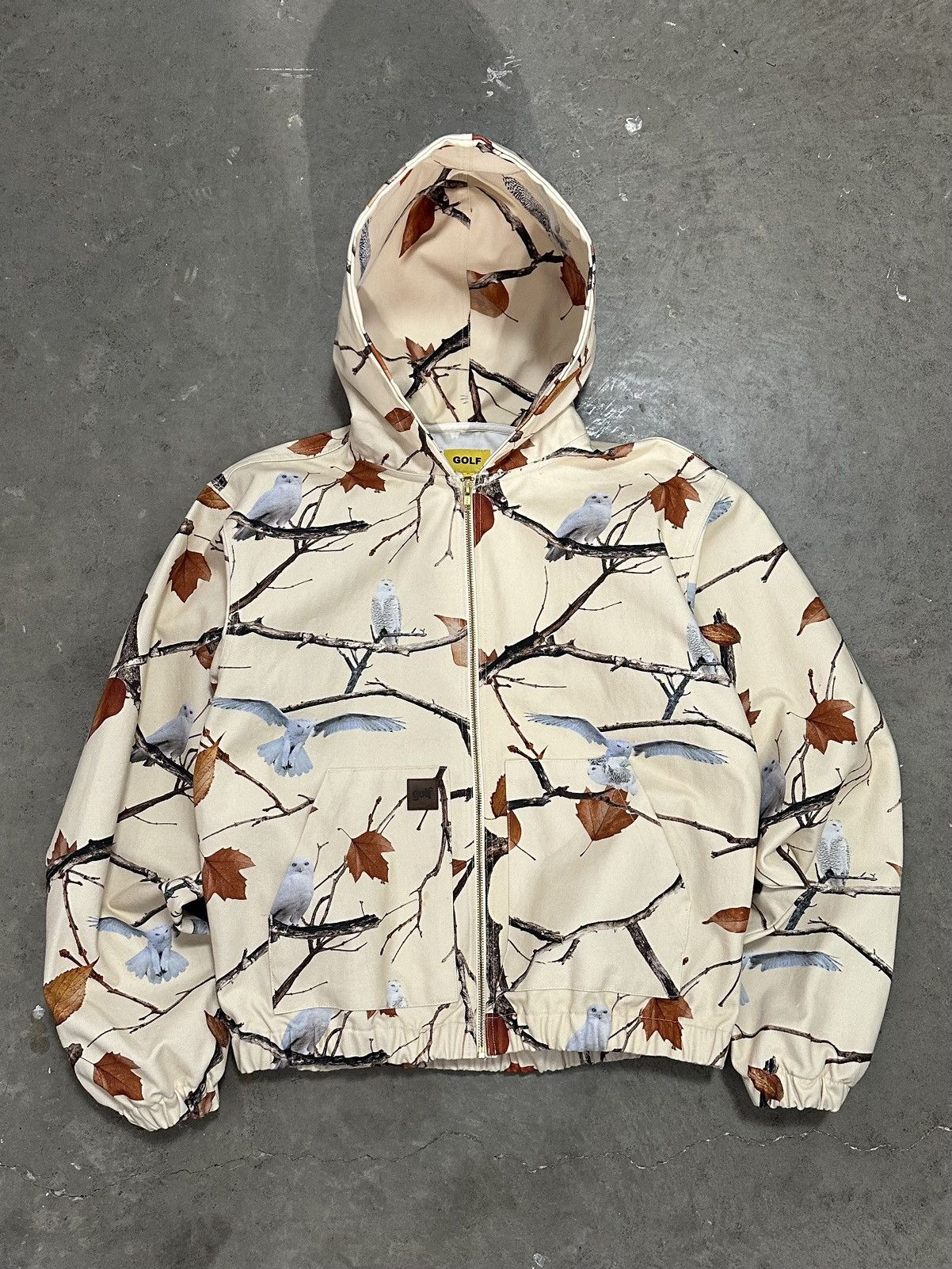 Golf Wang Hooded Owl Work Jacket | Grailed