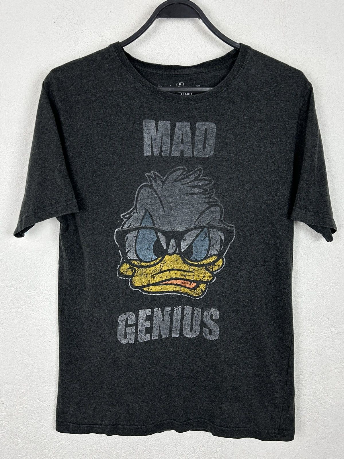 Disney × Vintage 00s Vintage Disney Donald Duck Mad Genius T-Shirt ...