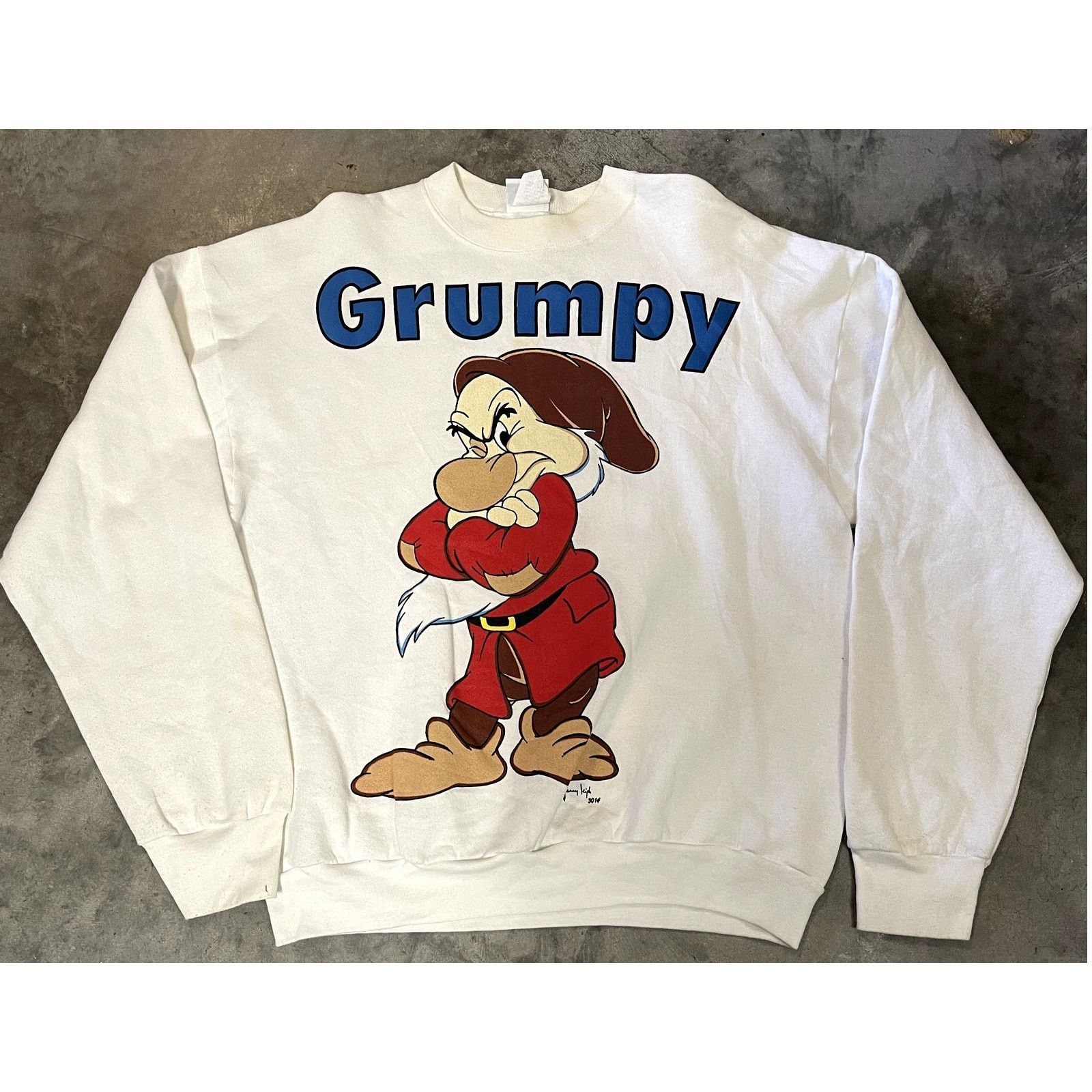 Disney Vintage Snow White Grumpy Seven Dwarfs Sweatshirt | Grailed