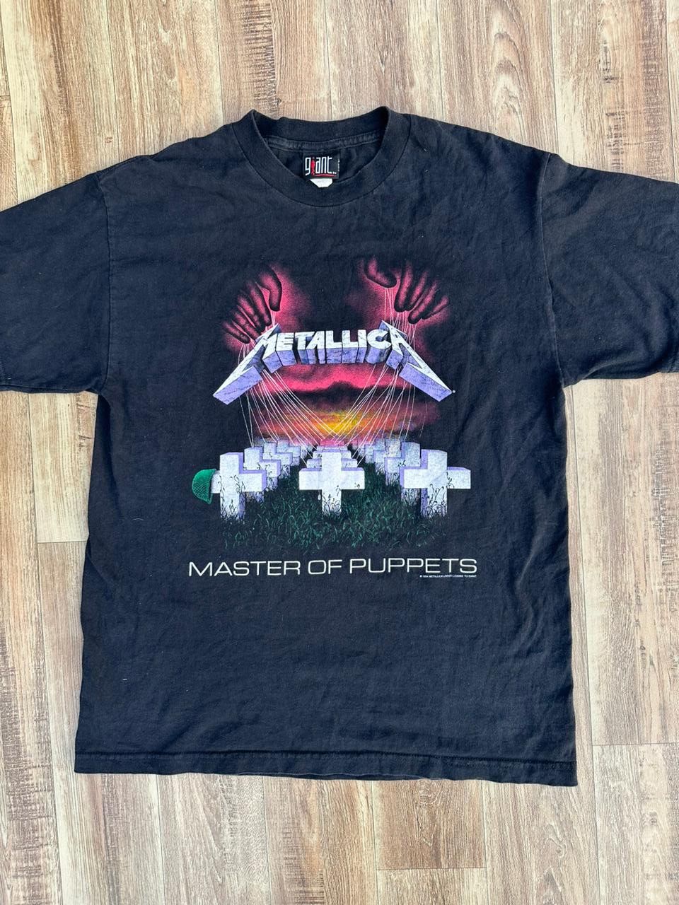 Vintage VINTAGE 1994 METALLICA MASTER OF PUPPETS BAND T SHIRT GIANT | Grailed