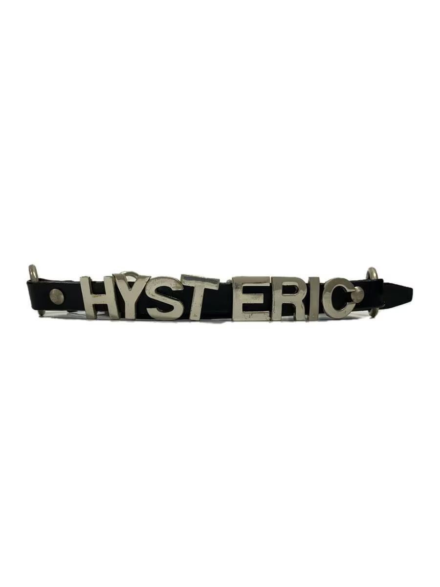 Hysteric Glamour Metal Logo Leather Belt | Grailed